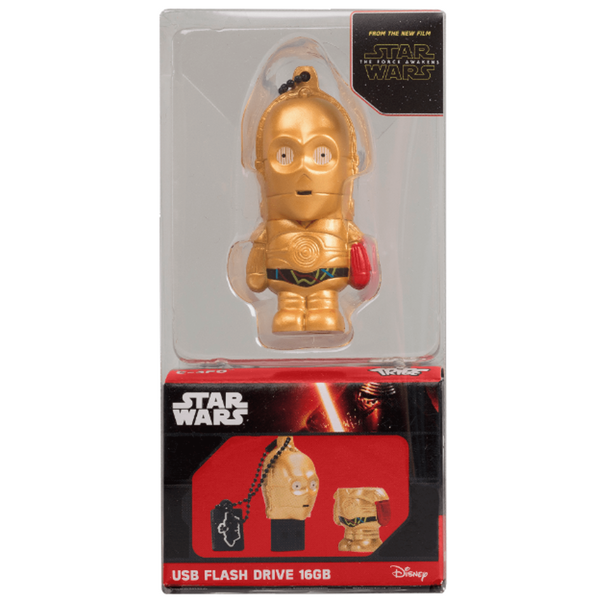 Memoria USB 8 GB - SW TFA C-3PO Brazo Rojo Tribe FD030407 | Walmart en ...
