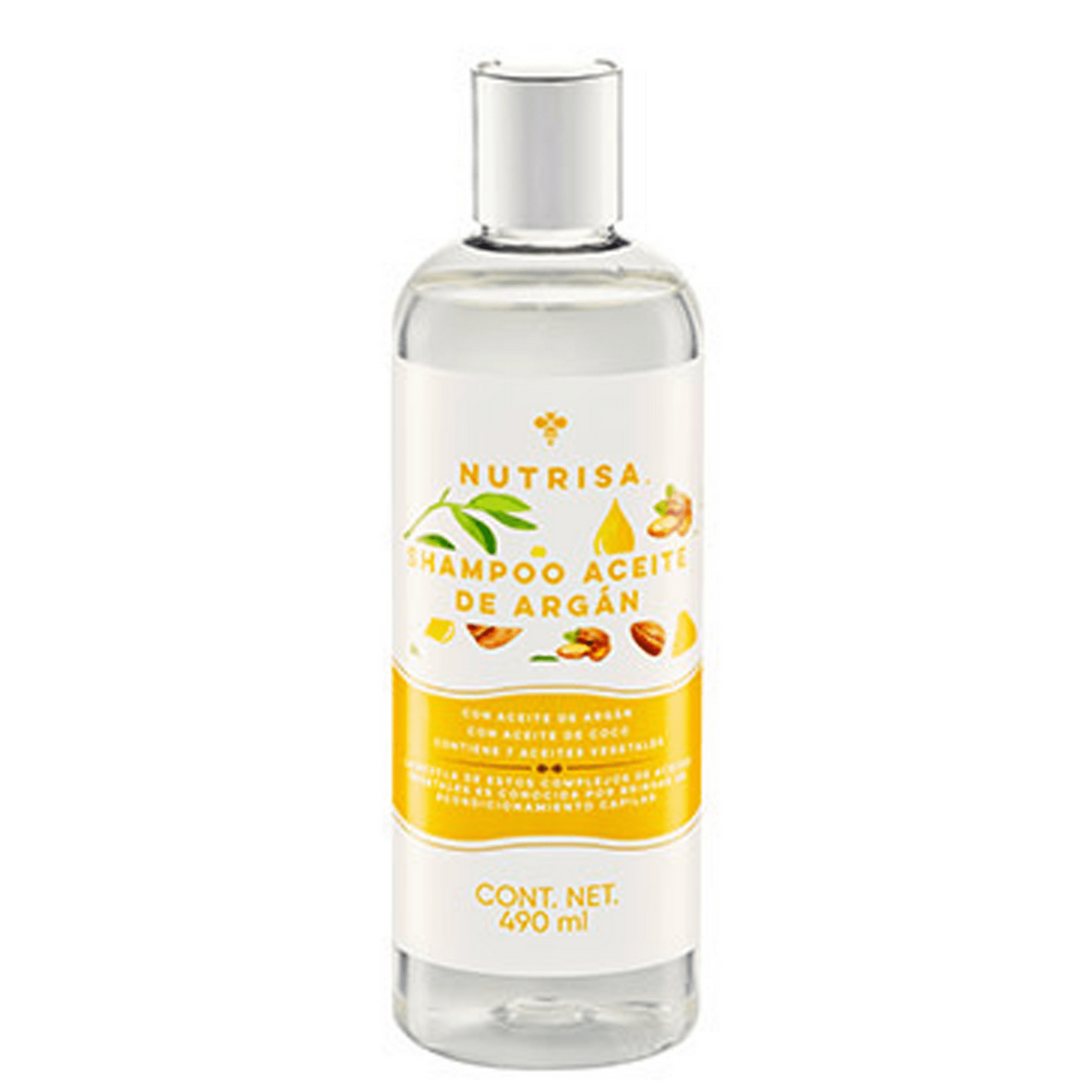 Shampoo Nutrisa Aceite de Argán 490 ml | Walmart en línea