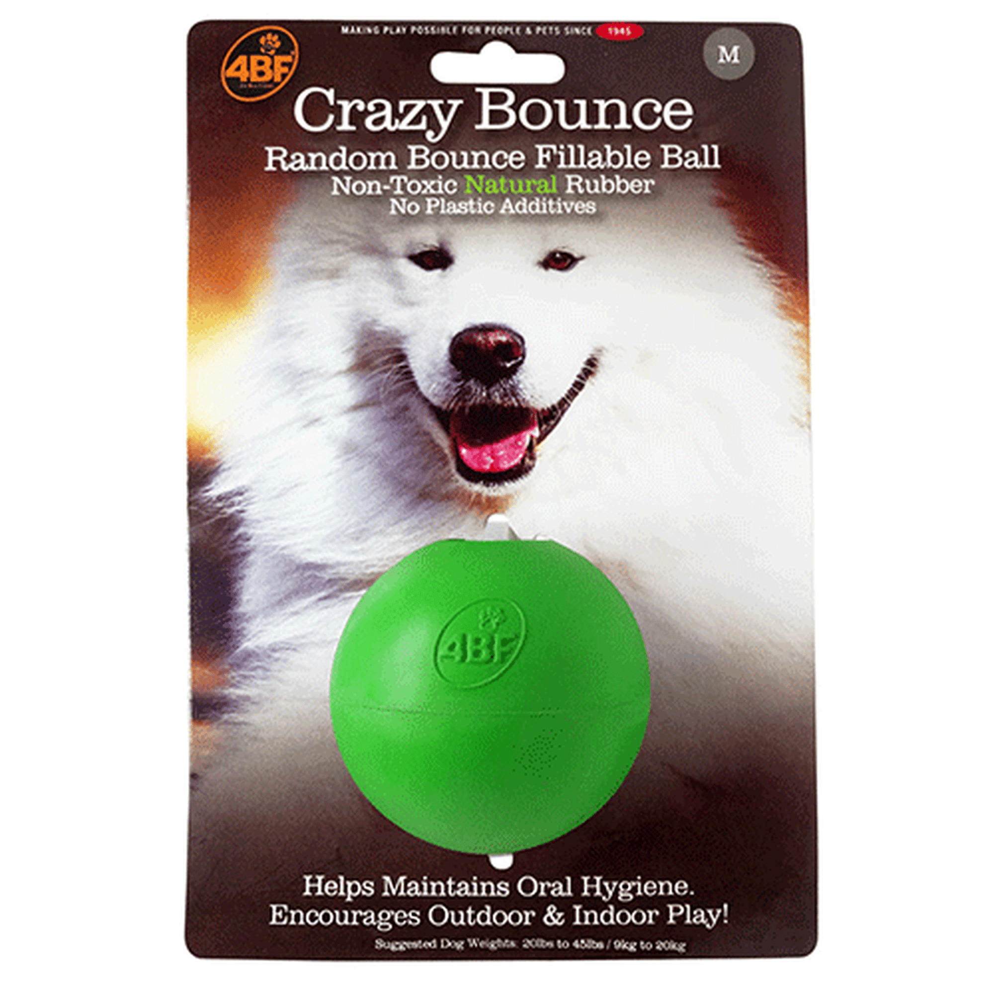 4BF - Pelota Rellenable Verde Jumbo 4BF Accesorios | Walmart en línea