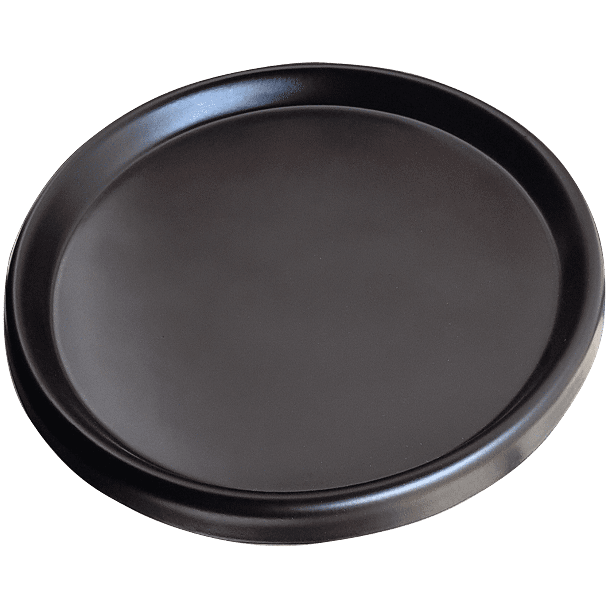 Plato Base de fibra de vidrio FibraFormas modelo Redondo 43 Chocolate ...