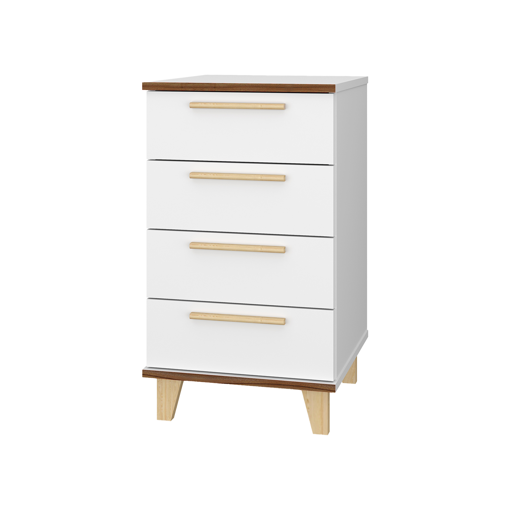 Cajonera Bife Recibidor Gabinete Cuatro Cajones Mueble Moderno Alameda ...