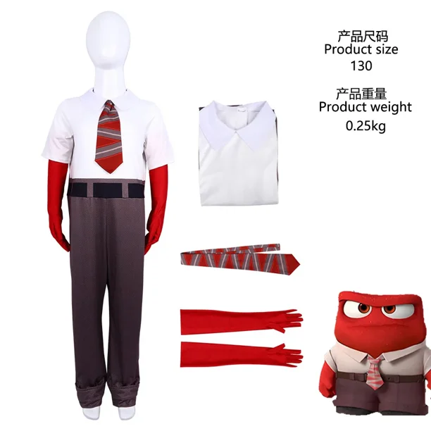 Disfraz de la película Inside Out 2 para adultos y niños, traje de ...