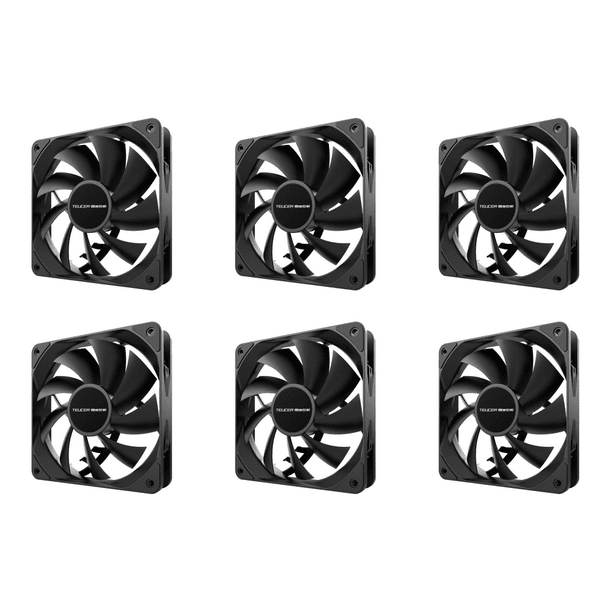 Ventilador 120mm Enfriador PWM 4Pin Rodamiento Hidráulico 12V Caja CPU ...