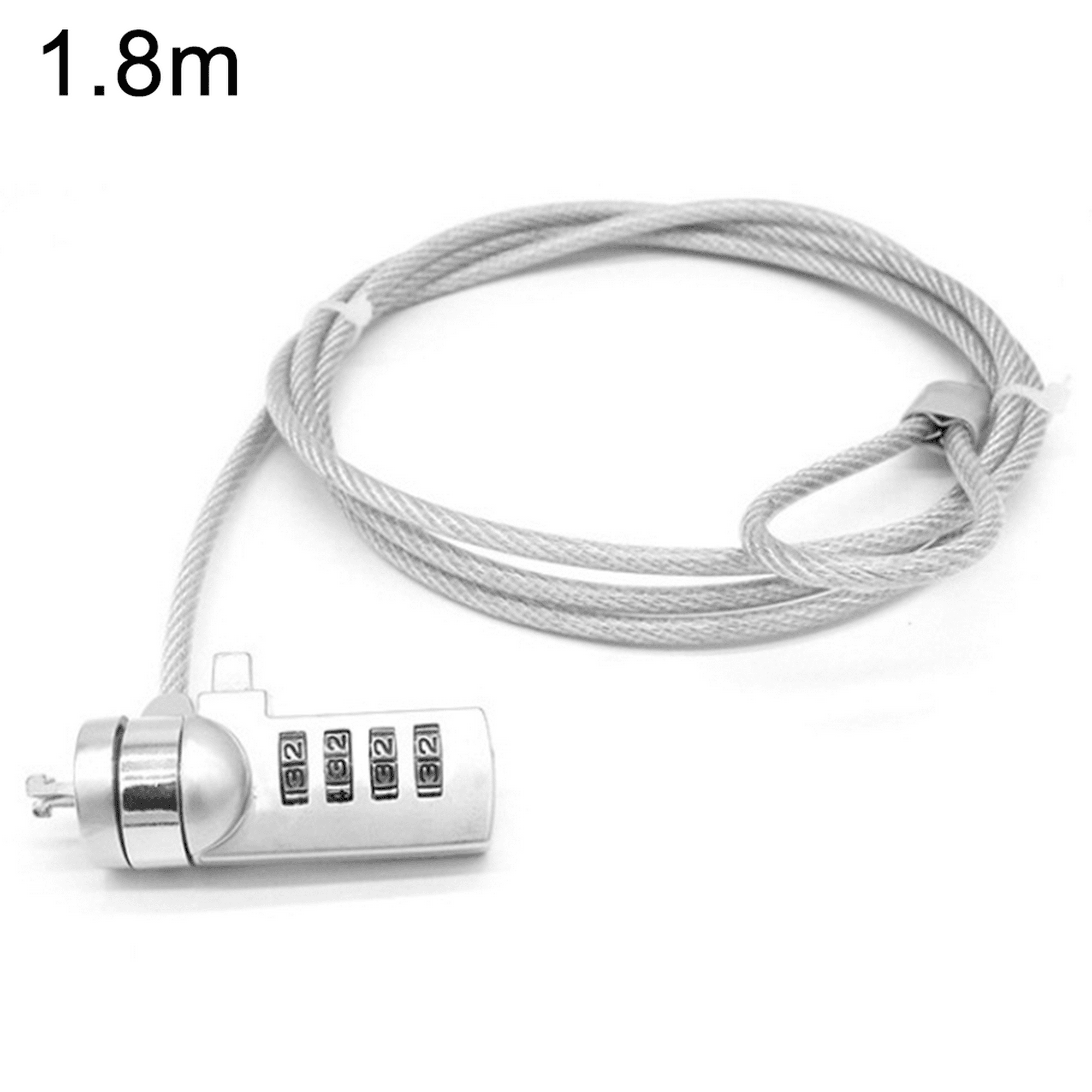 Candado de combinación con cable para laptops y otros equipos. Con ...