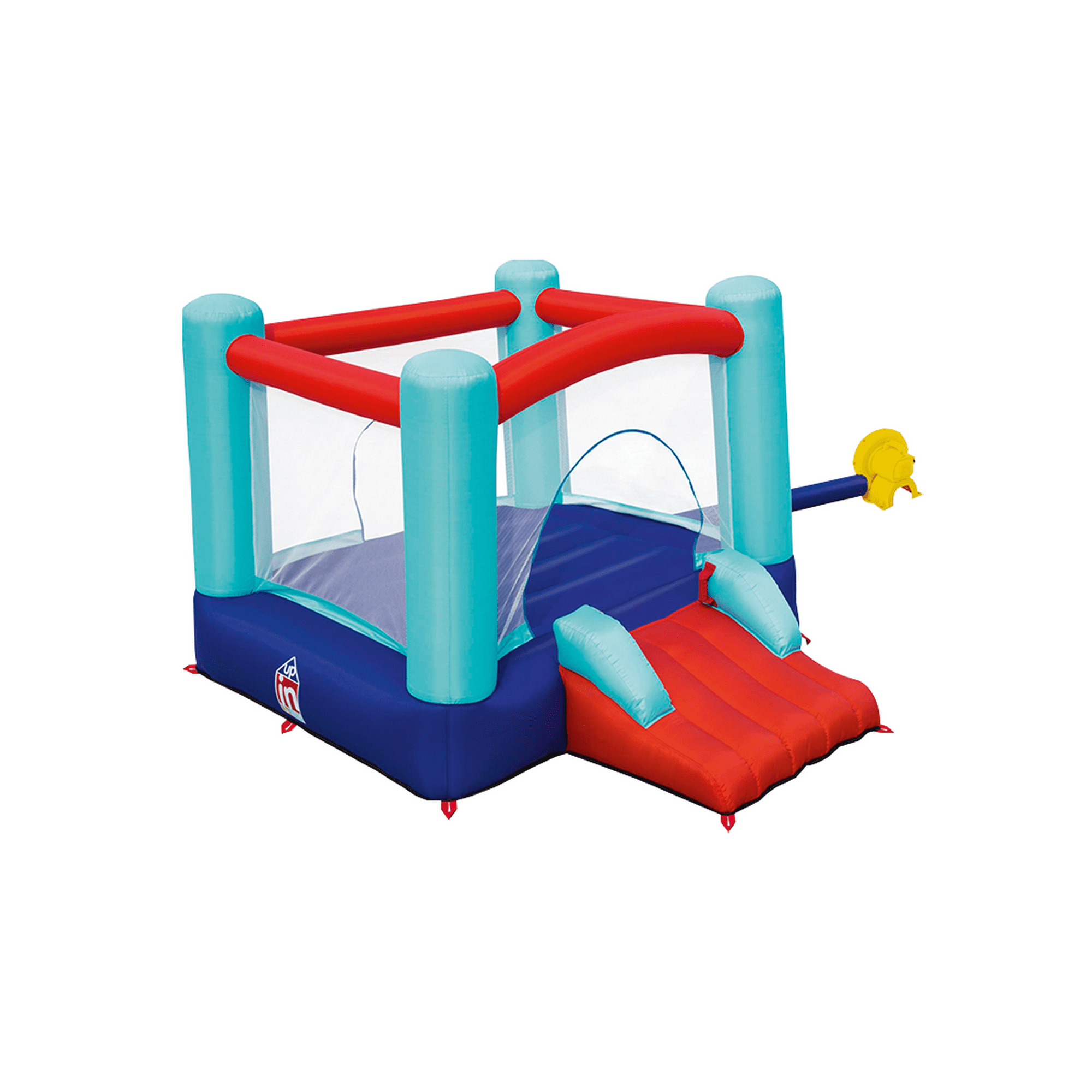 Brincolín Inflable Castillo Azul Con Malla Infantil Bestway Bestway ...