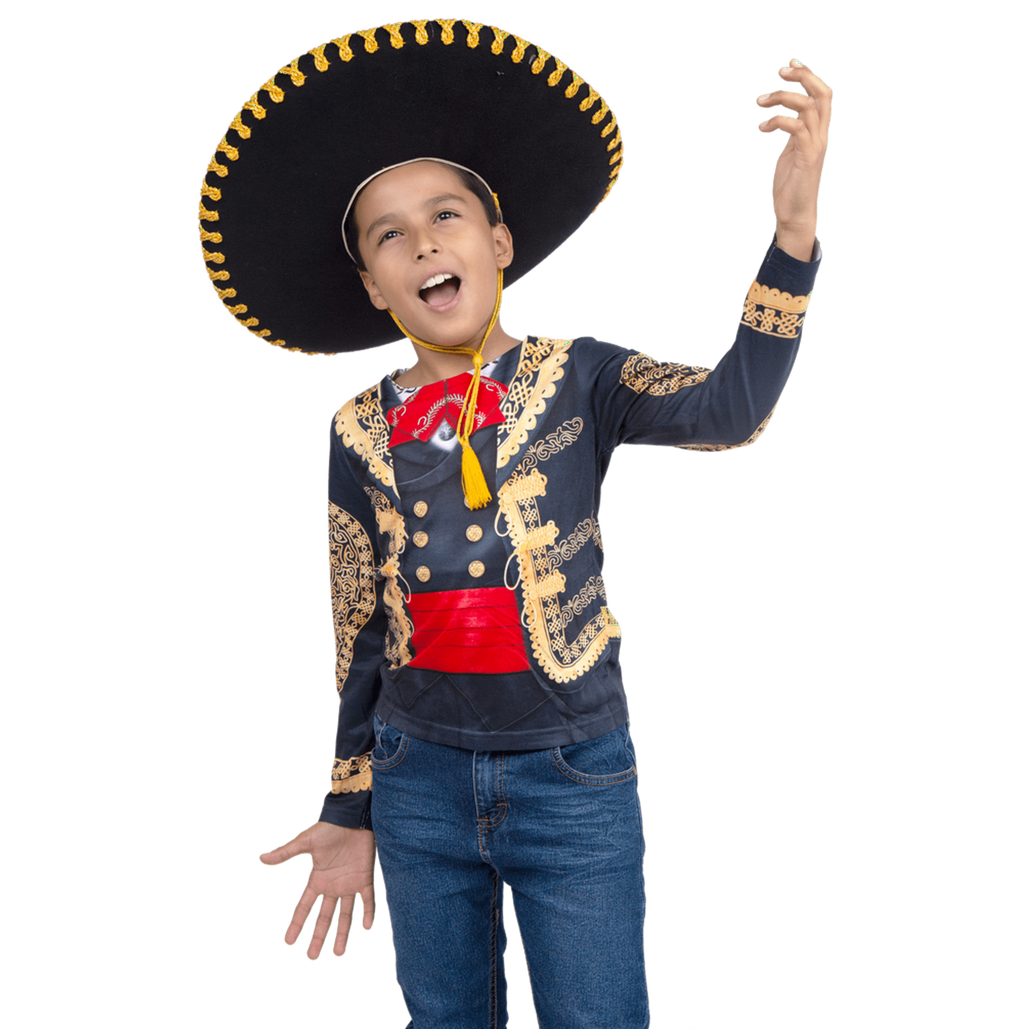 Playera 3D sublimada Mariachi Kids Rev Mariachi/playera manga larga ...