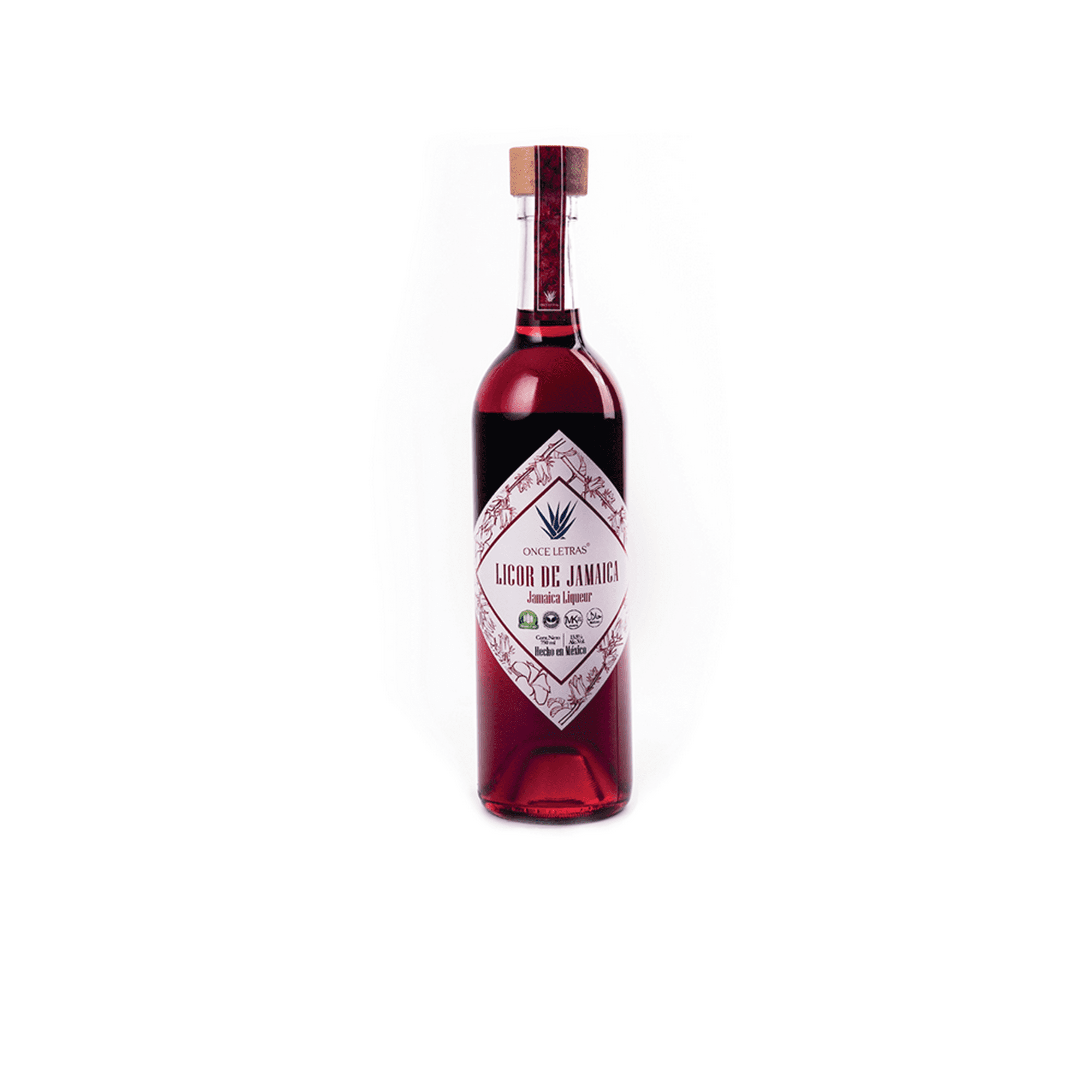 ONCE LETRAS Licor de Jamaica 250 ml ONCE LETRAS OLLJ250 | Bodega ...