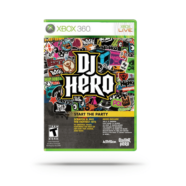 Videojuego - DJ Hero (Xbox 360) Microsoft DJ Hero | Walmart en línea