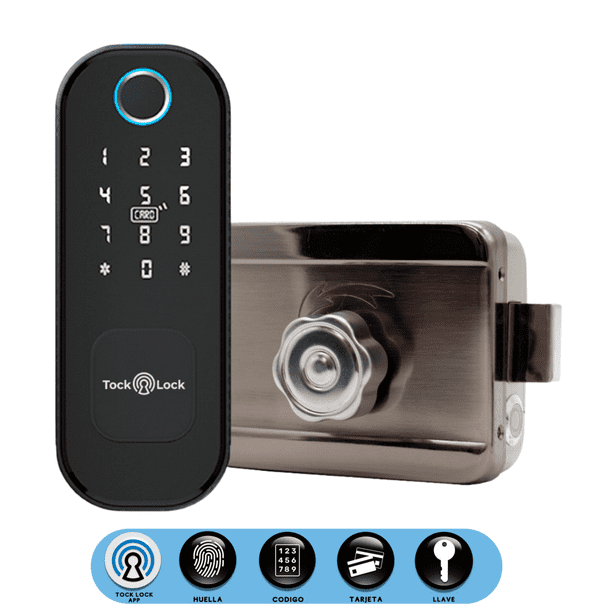 Cerradura Inteligente Chapa Digital Con Huella y App Móvil TLX06 TL ...