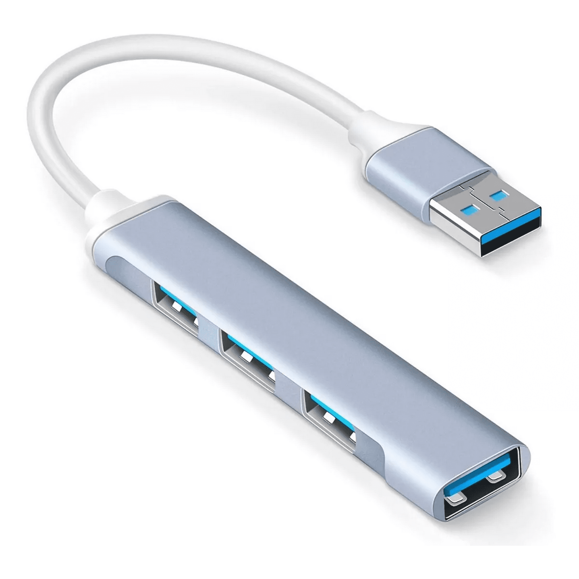 "Hub Adaptador Multi-puerto Delgado De 4 Puertos Usb 3.0 " | Walmart en línea