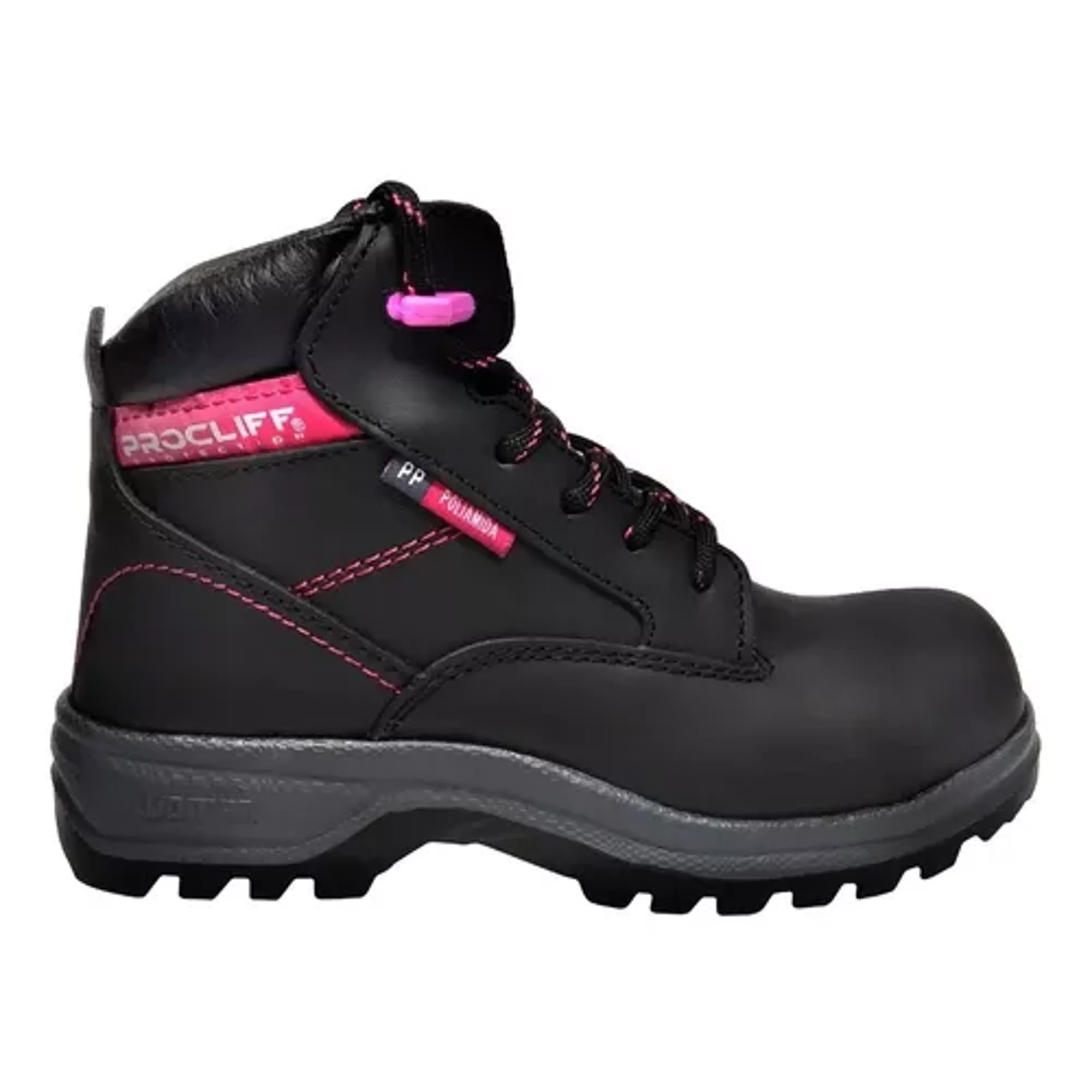 Bota Cliff modelo 304 negro-rosa Cliff | Walmart en línea