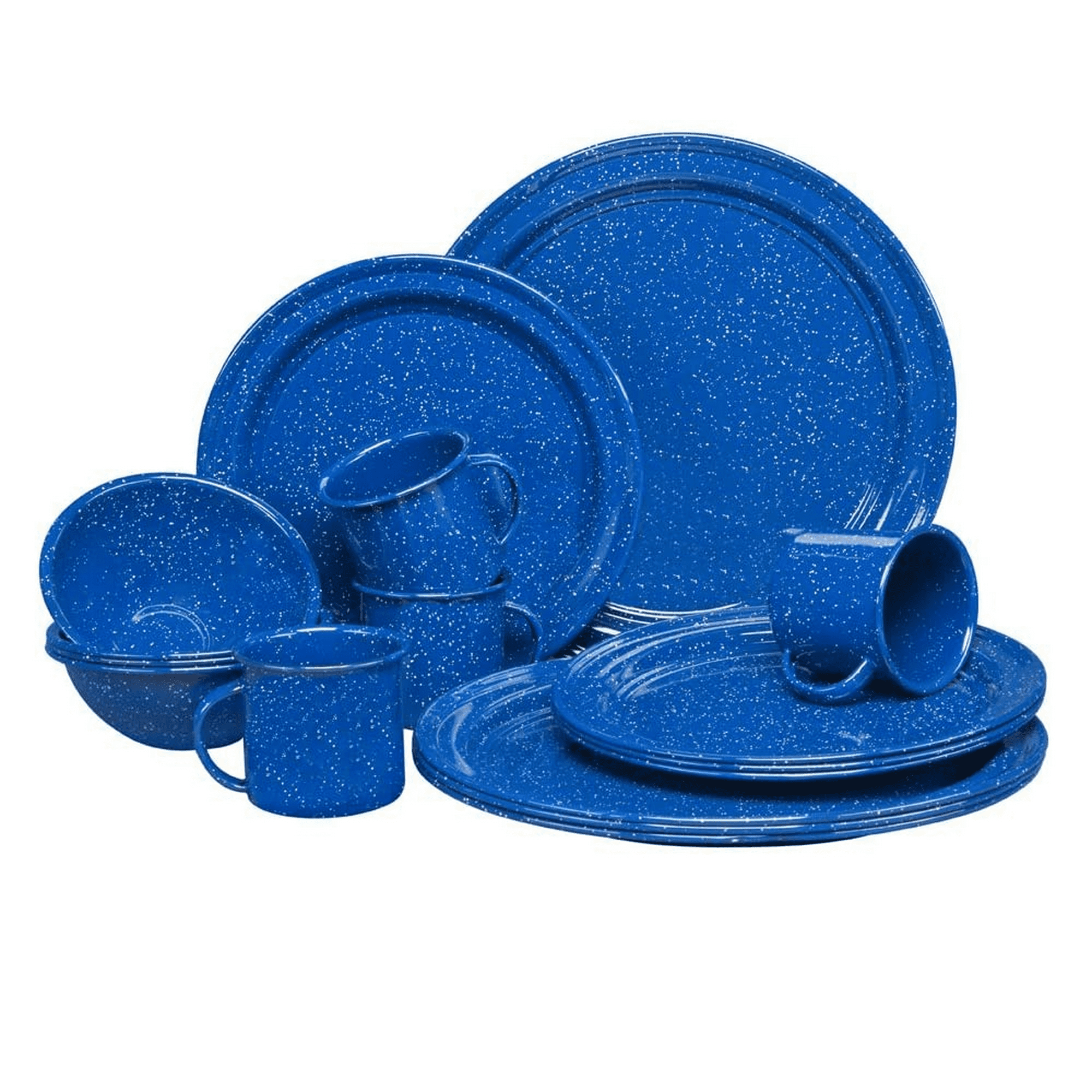 CINSA VAJILLA DE PELTRE 16 PIEZAS AZUL CINSA Clasica 16 piezas Azul ...