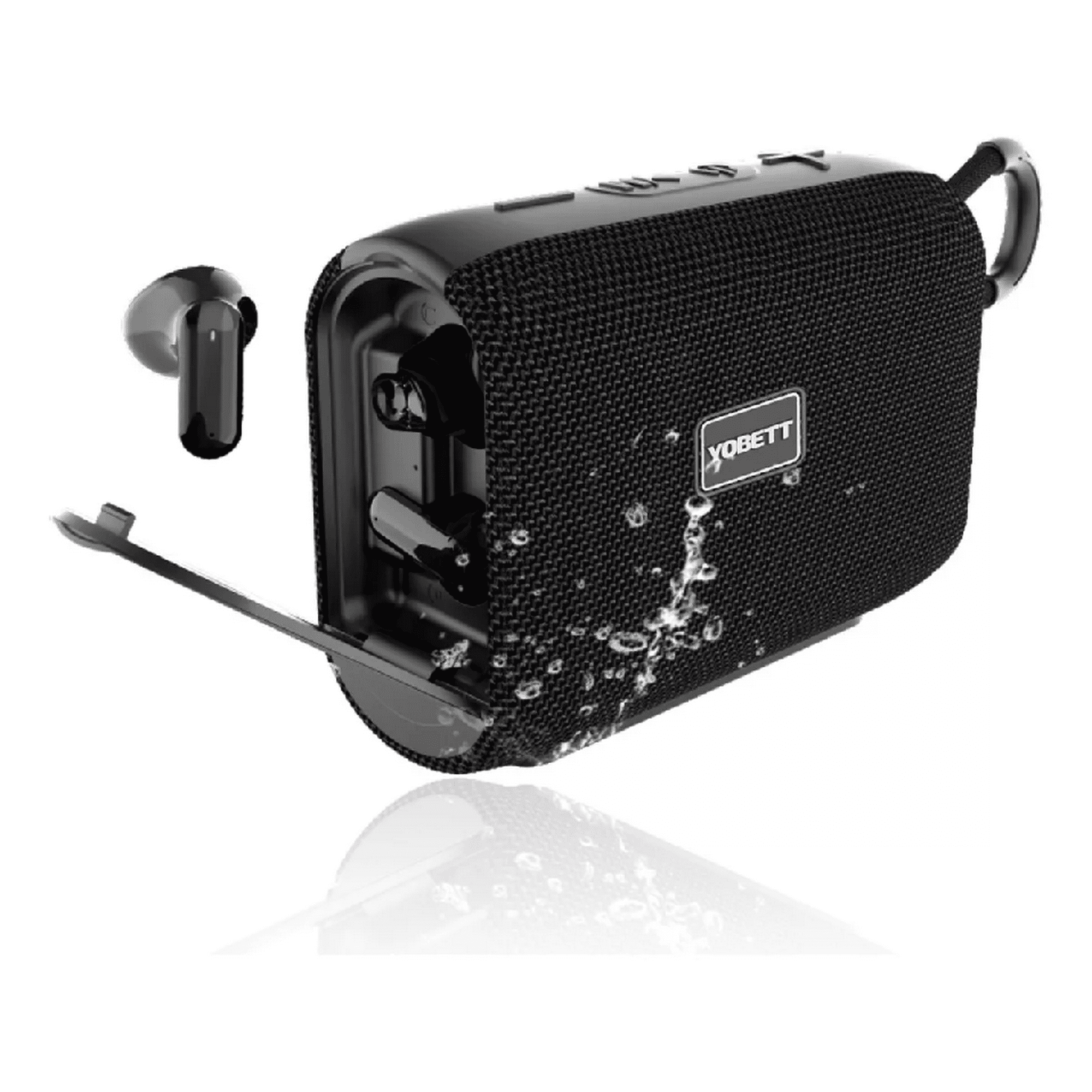 2 En 1 Bocina Bluetooth Portátil Con Audífonos Inalámbricos | Walmart ...