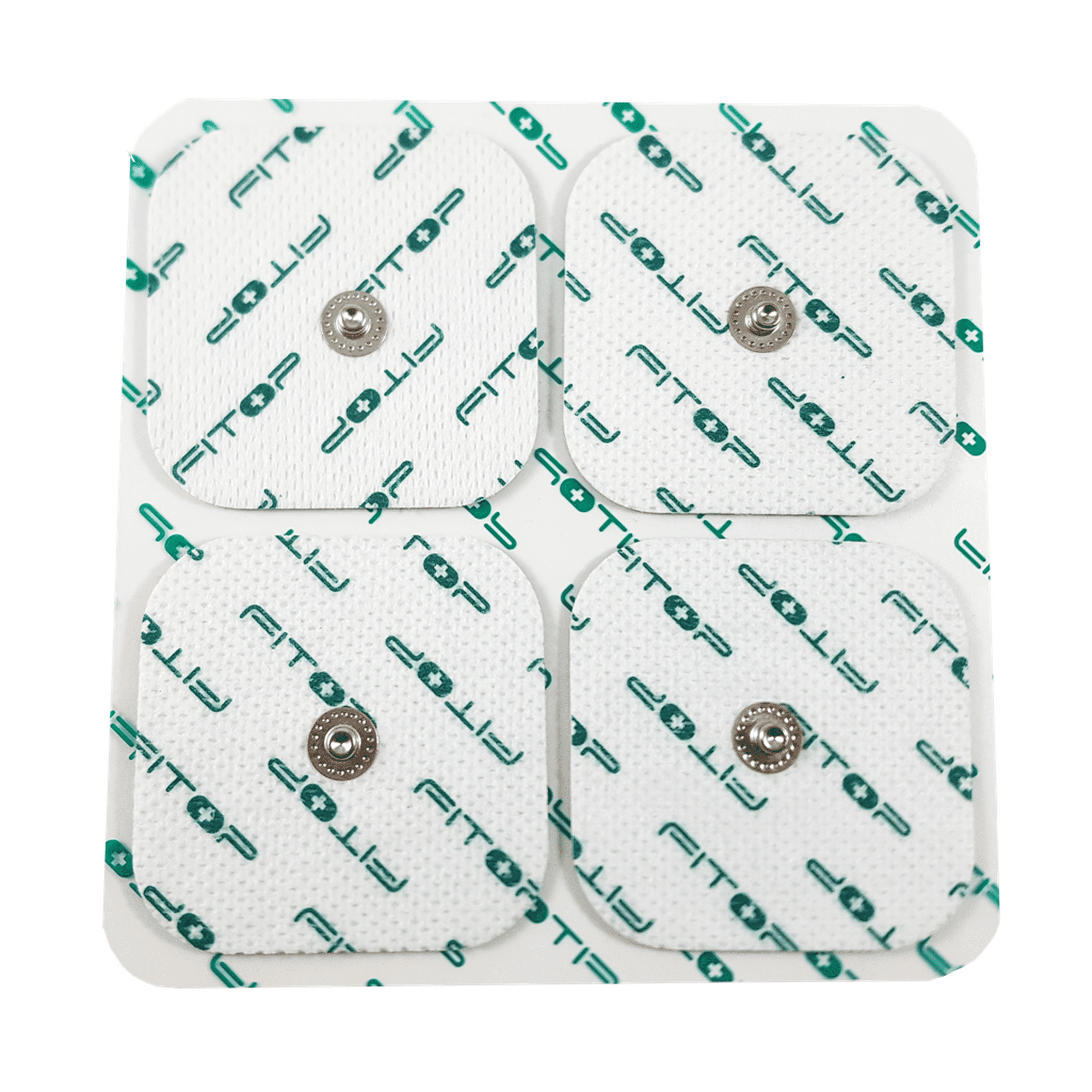 4 Electrodos 5x5 Parches Pads Compatibles Compex Extra Duración FITOP ...