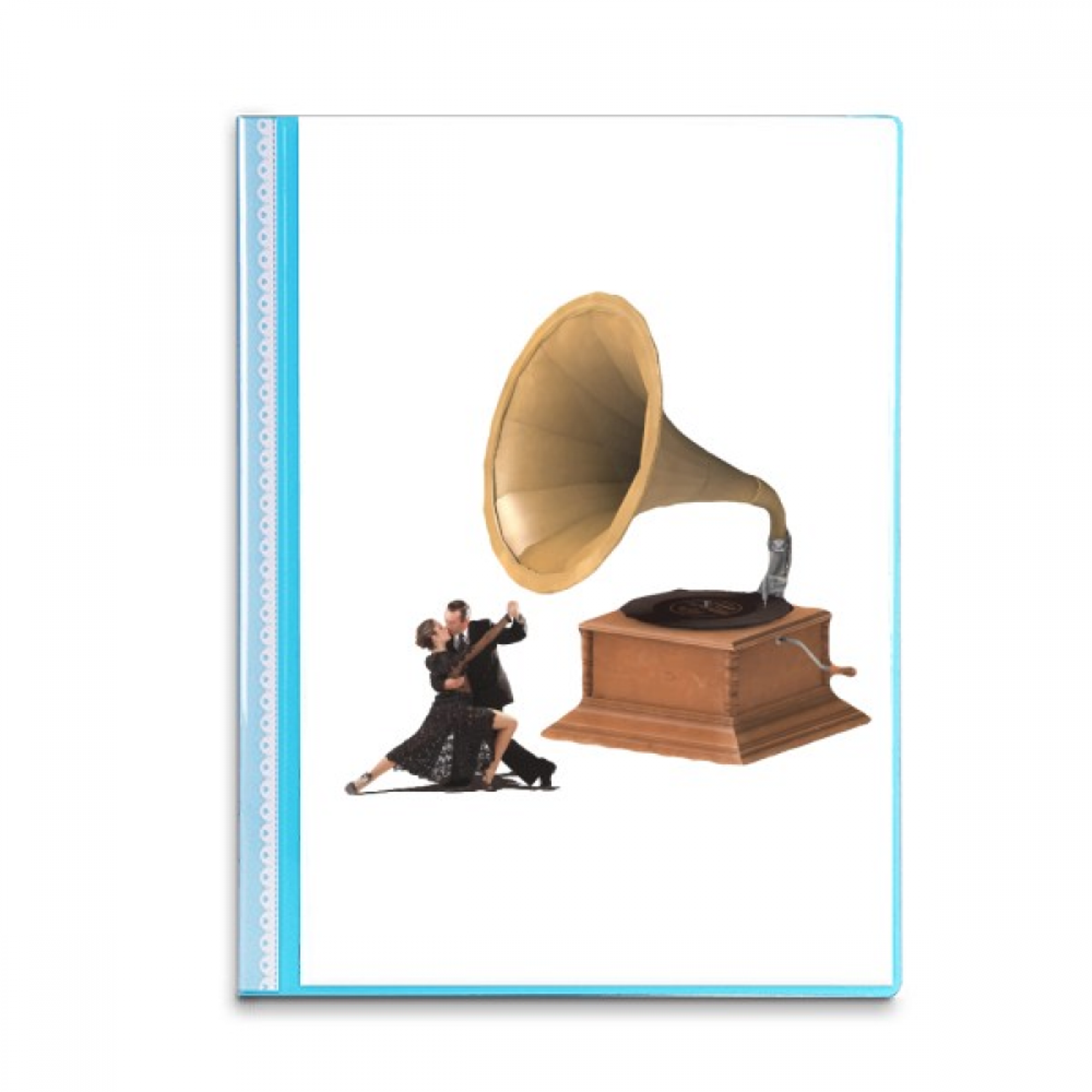 Música clásicamusic Instrument gramófono dance Carpeta combinada de ...