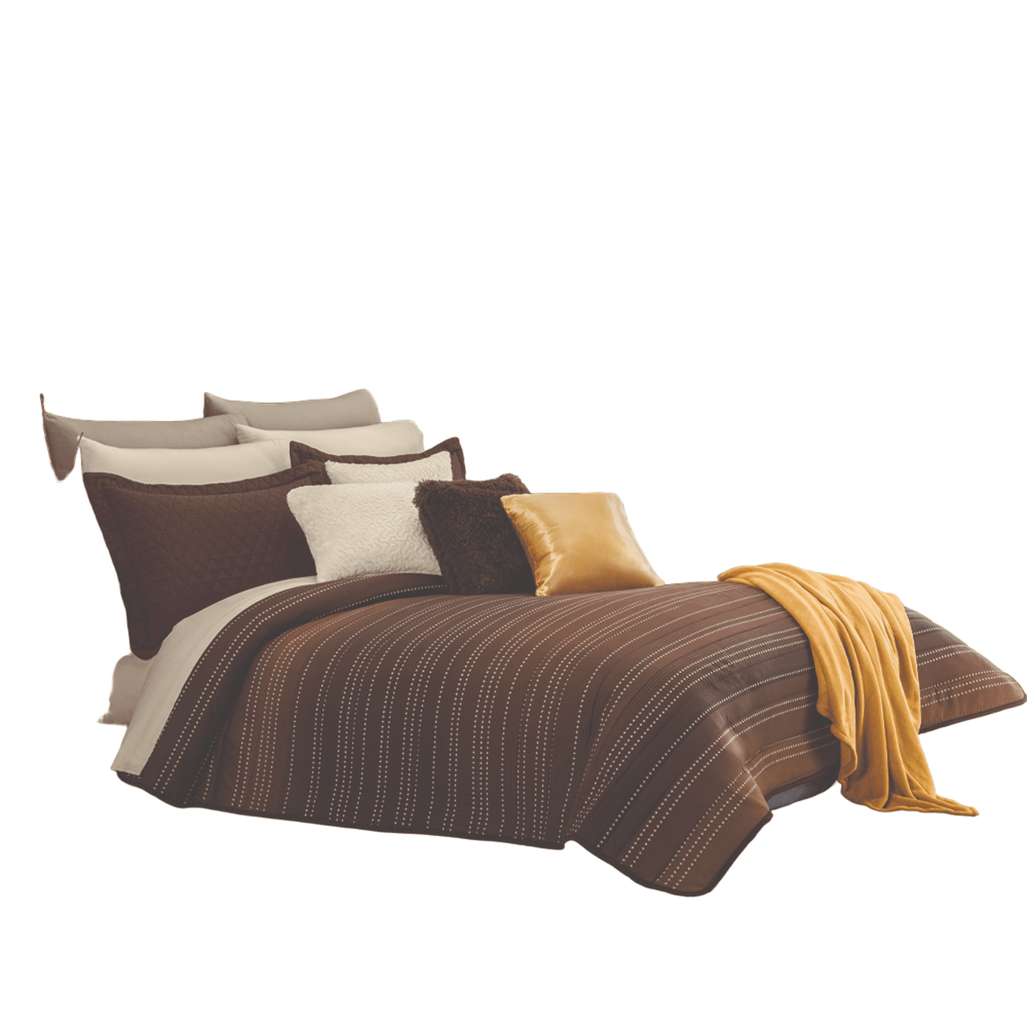 Edredón Ligero king Size Qatar Café Colchas Concord Colchas Concord ...