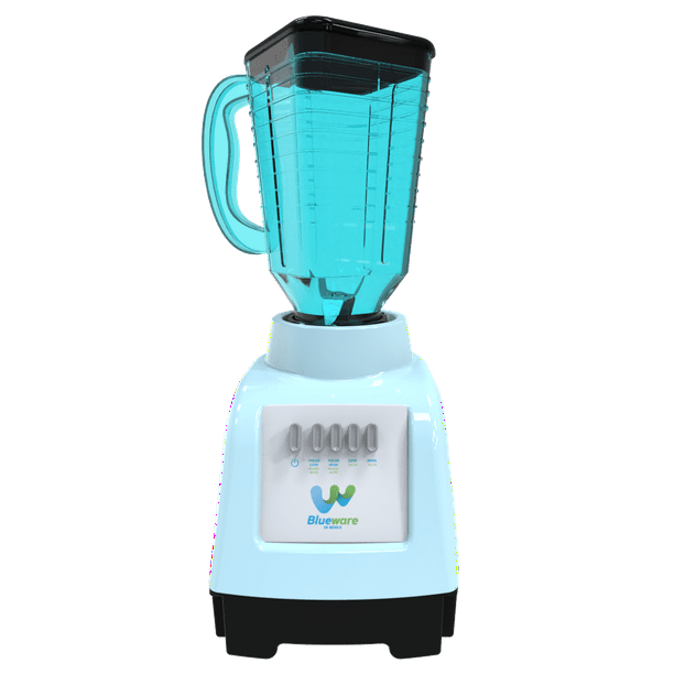 Licuadora Blueware 400 Watts Celeste Vaso de Plastico 1.25 lts ...