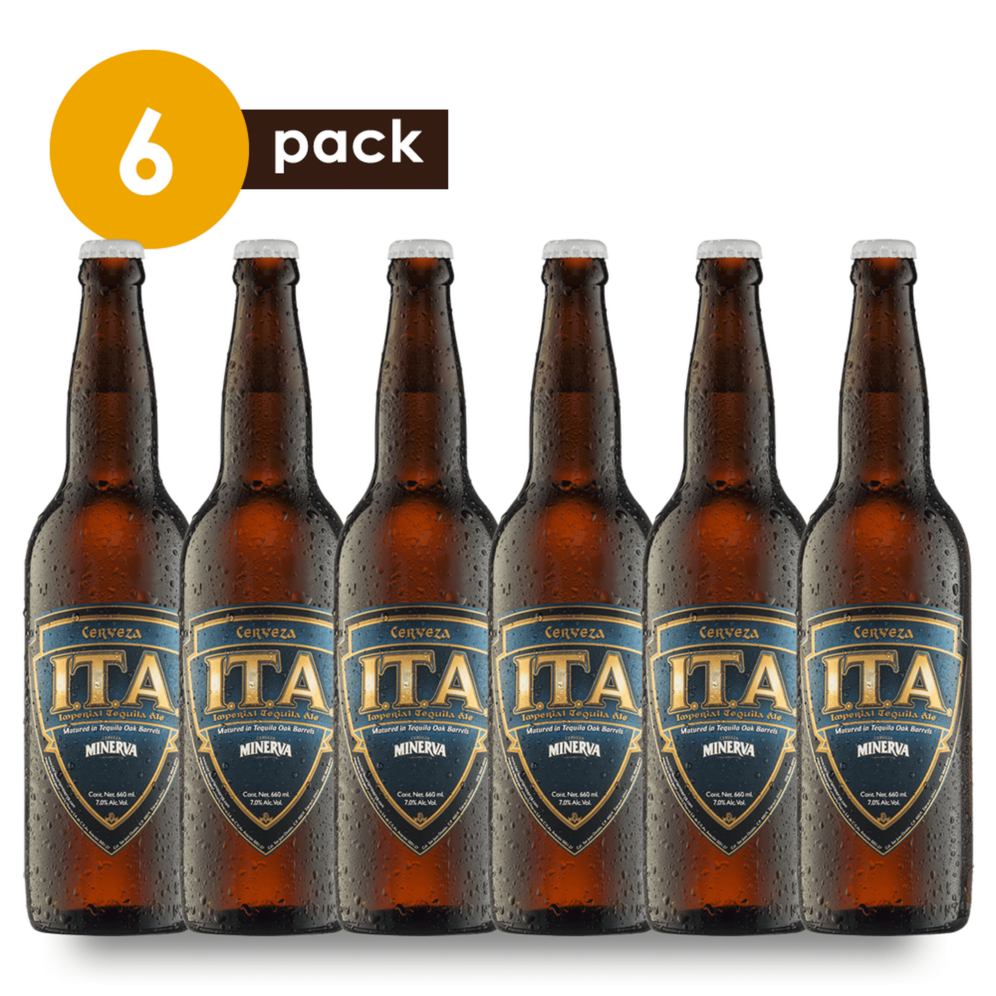 Cerveza Artesanal Minerva ITA Cervexxa Beerpack 6 Cervecería Minerva ...
