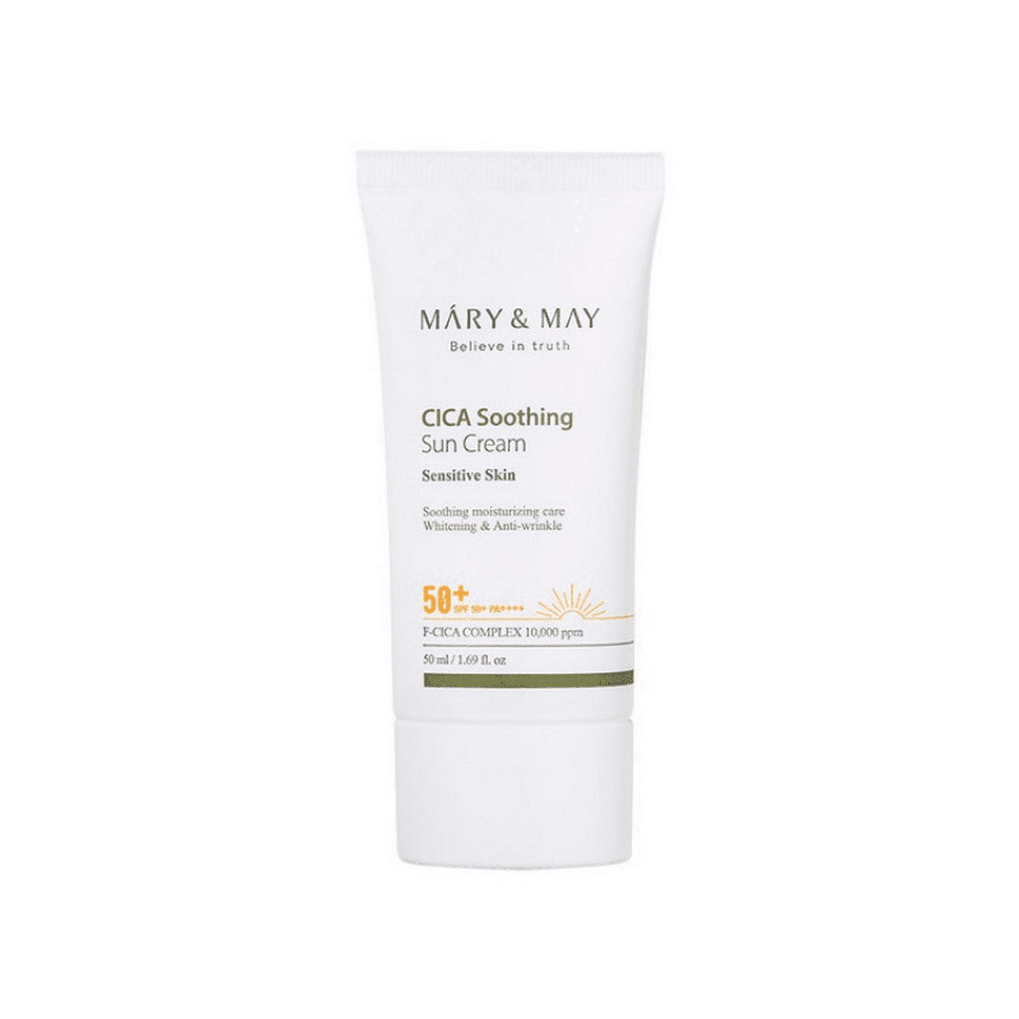 Mary & May - Crema Solar Calmante Cica SPF 50 PA 50ml | Walmart en línea