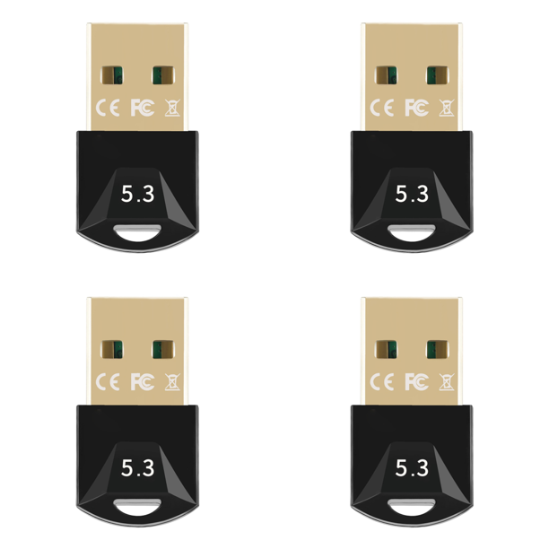 Adaptador USB Plug and Play Receptor transmisor inalámbrico 5.3 ...