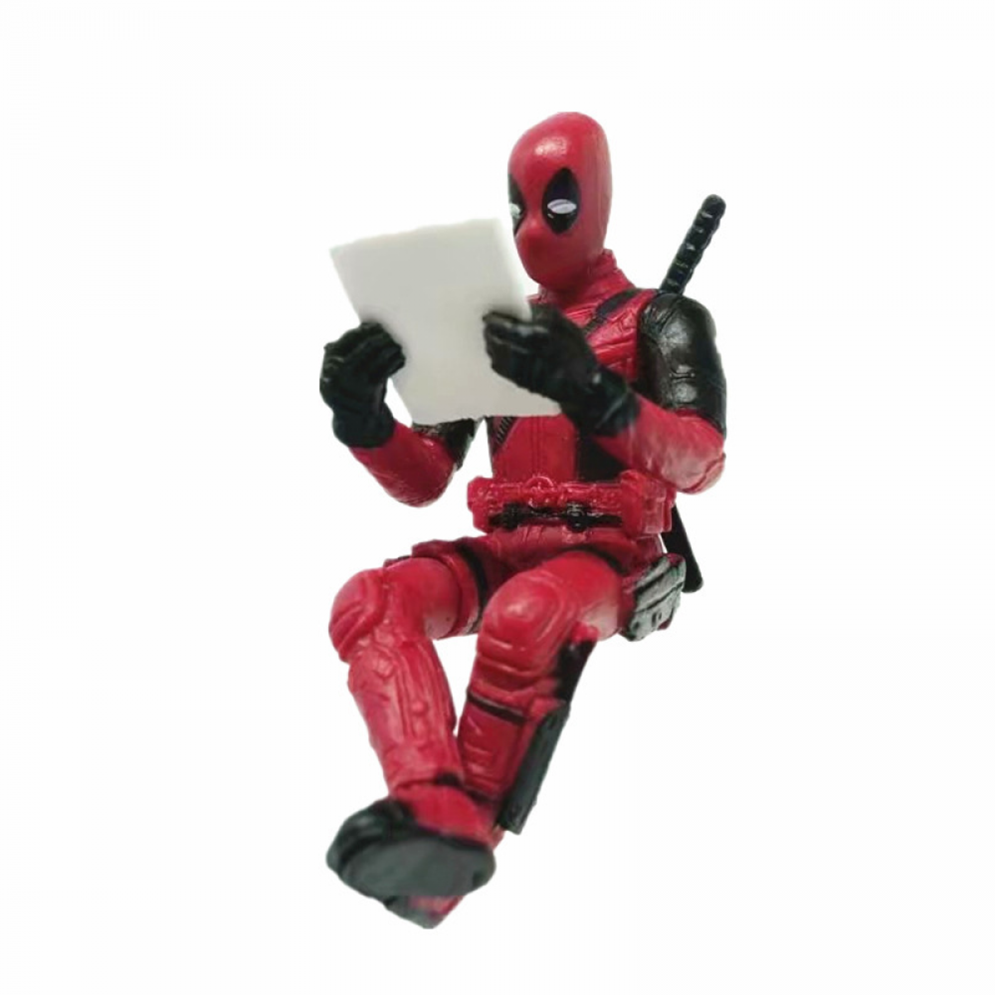 Mini Deadpool enviado lectura adornos creativos adornos escritorio ...
