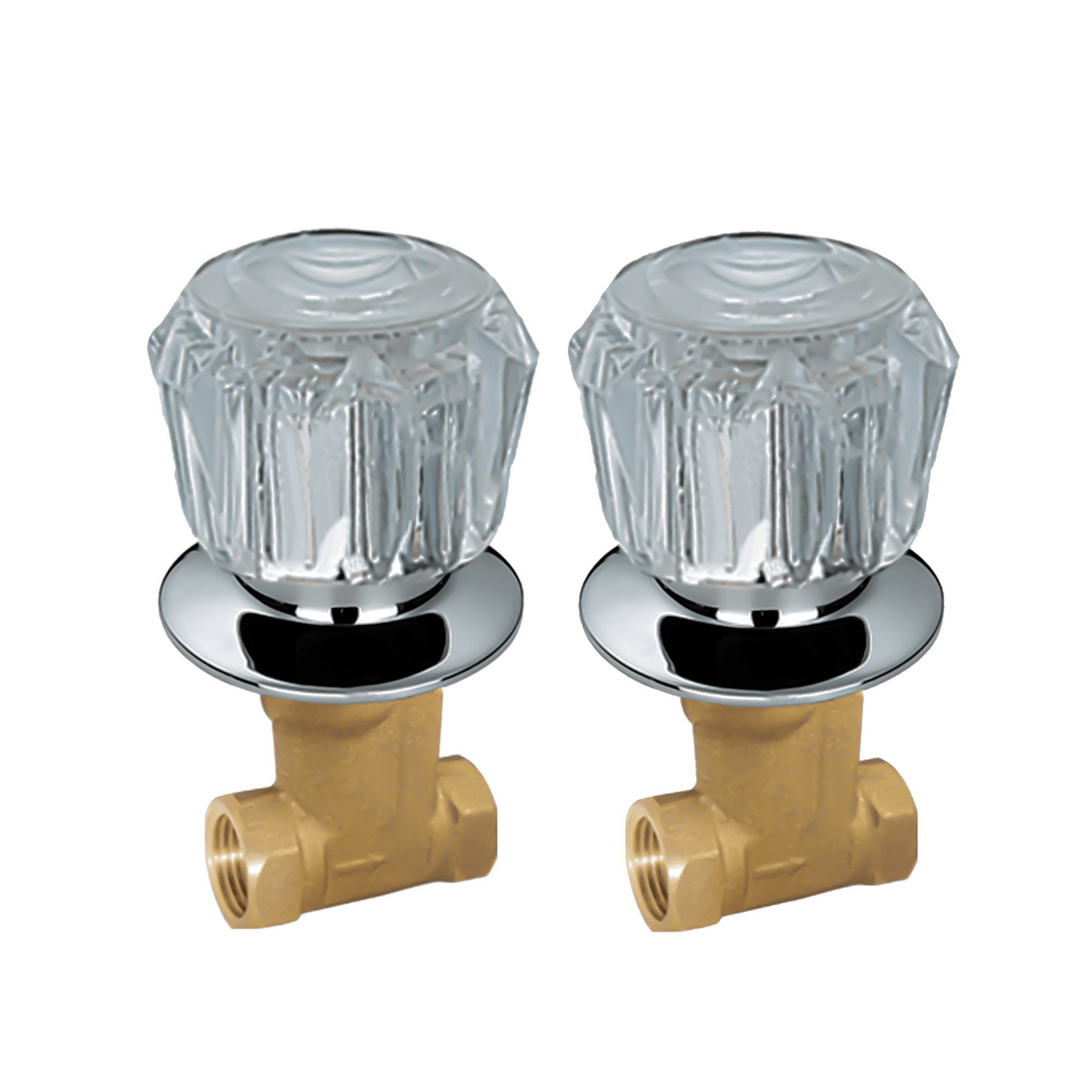 Cnx Juego De 2 Llaves Para Regaderas, Acabado Transparente CNX VRS-02C ...