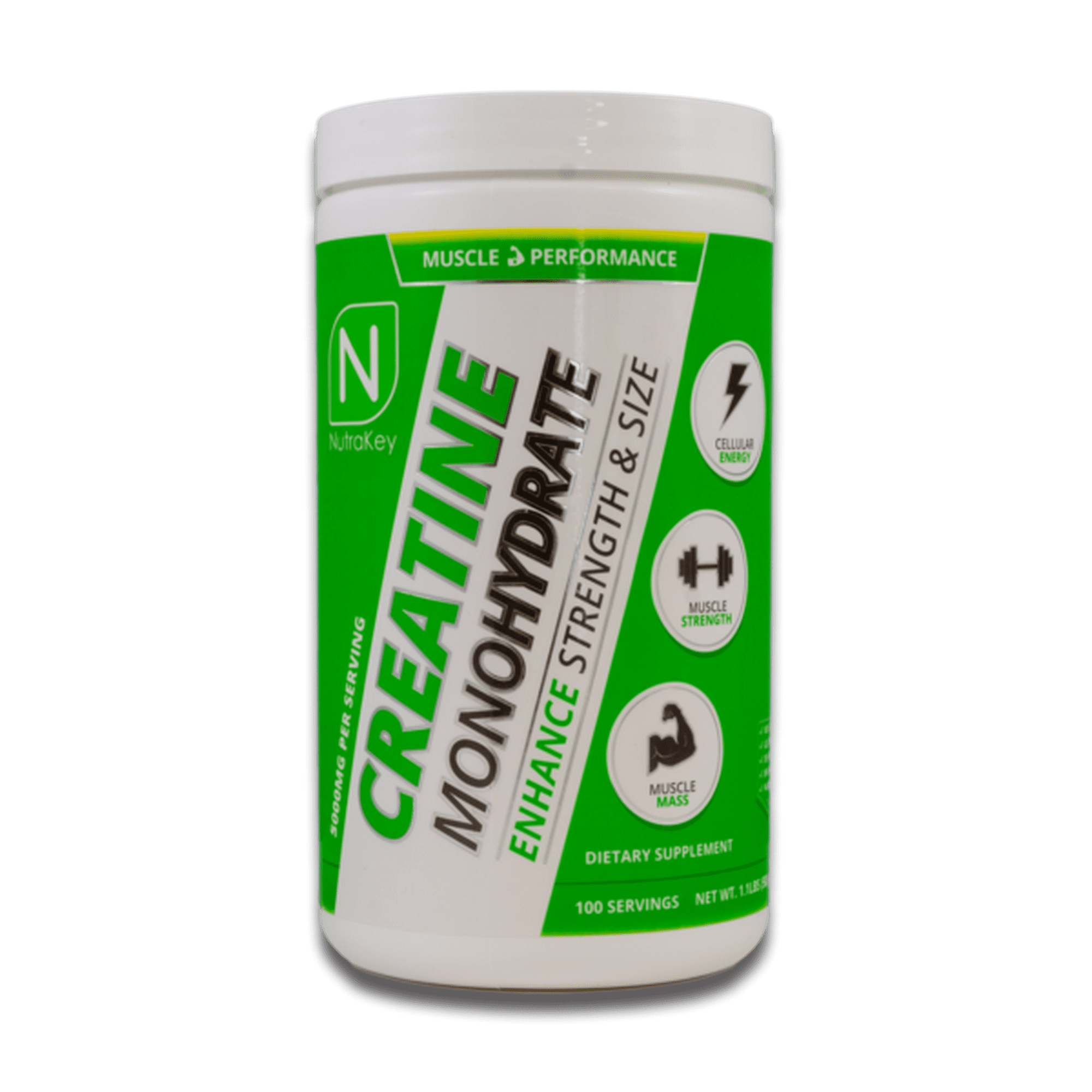 Pre entrenamiento Nutrakey Creatina 500gr 100 Servicios Nutrakey ...