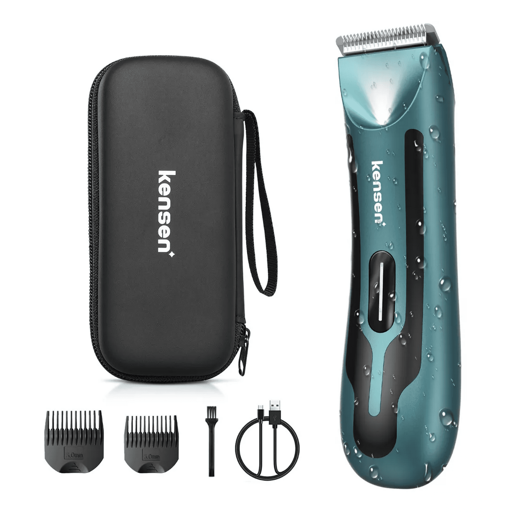 Rasuradora Eléctrica Recargable Corporal Zonas Intimas + Luz | Walmart ...