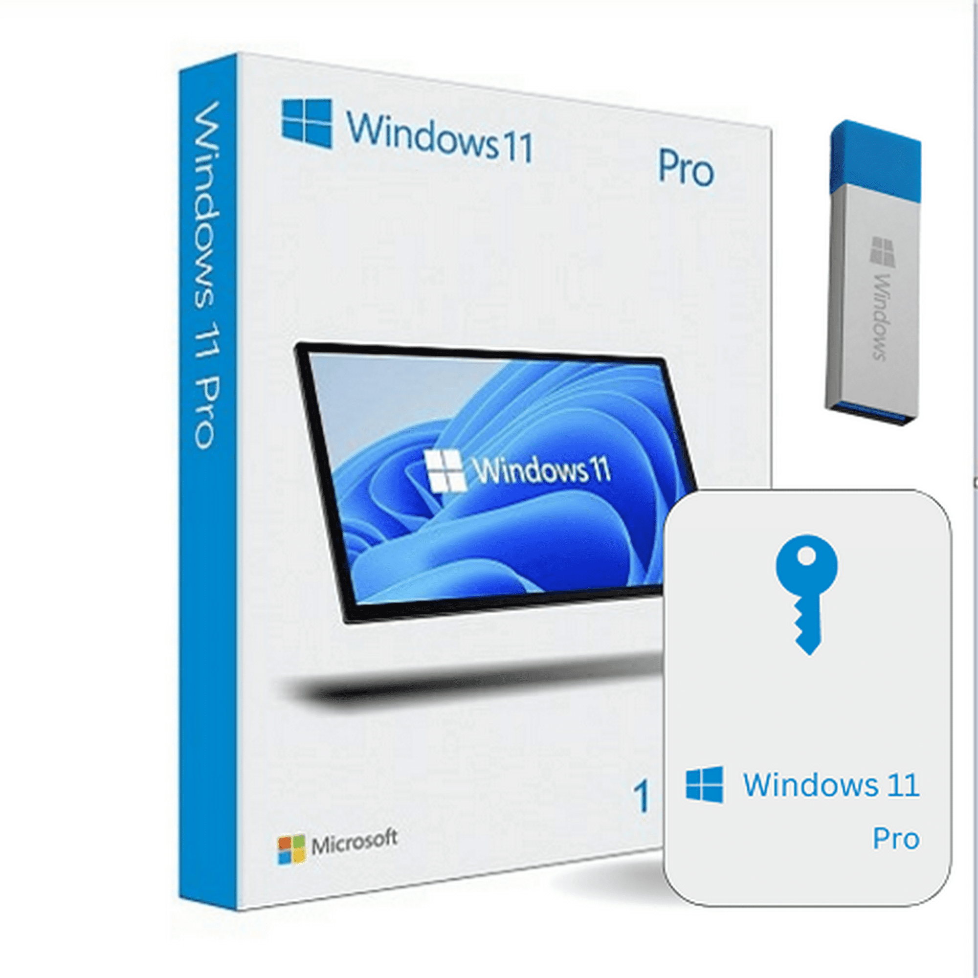 MS Windows 11 Pro de 64 bits (USB) Unbranded DVD | Bodega Aurrera en línea