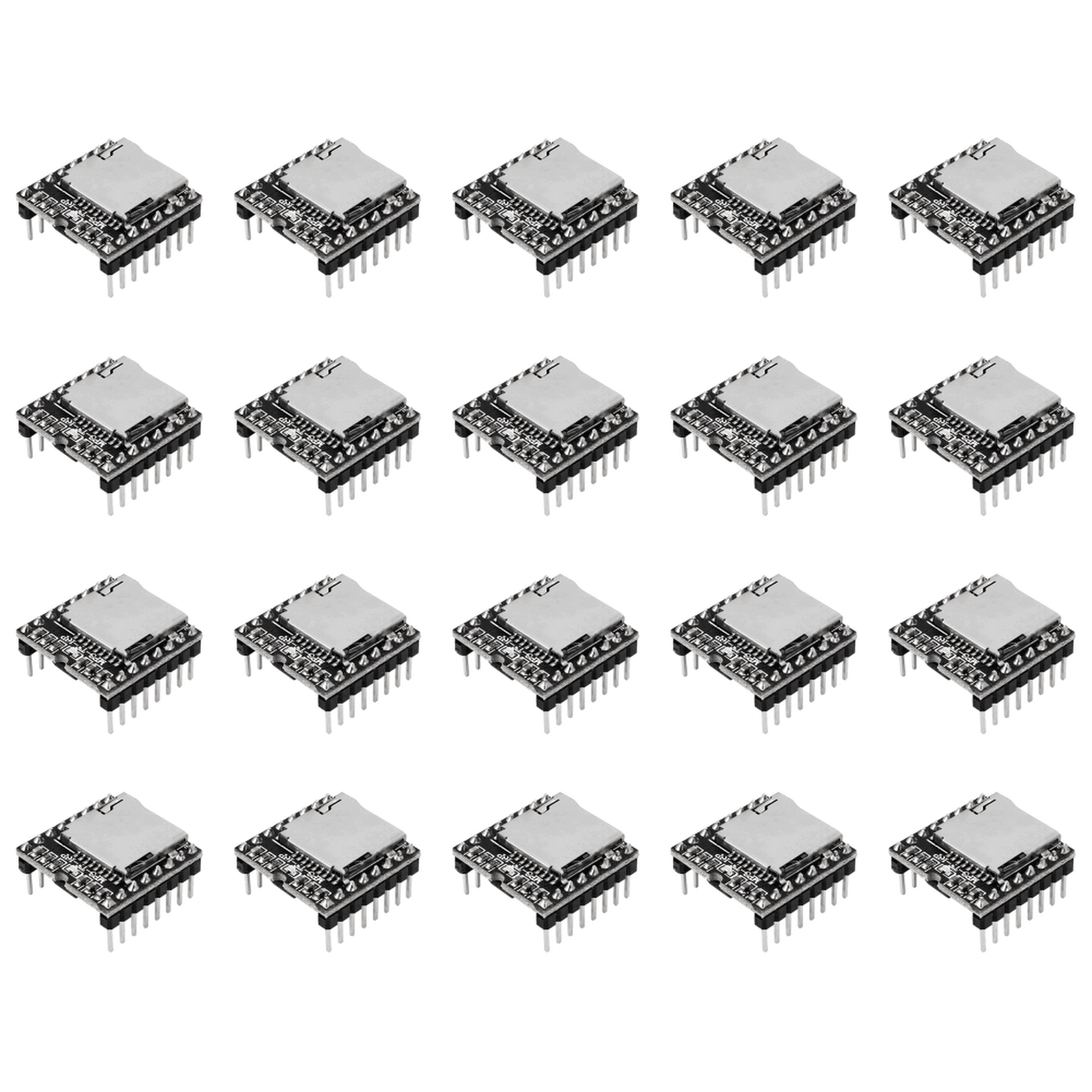 DFPlayer Mini Módulo Reproductor MP3 V3.0 16P Tarjeta TF Módulo ...