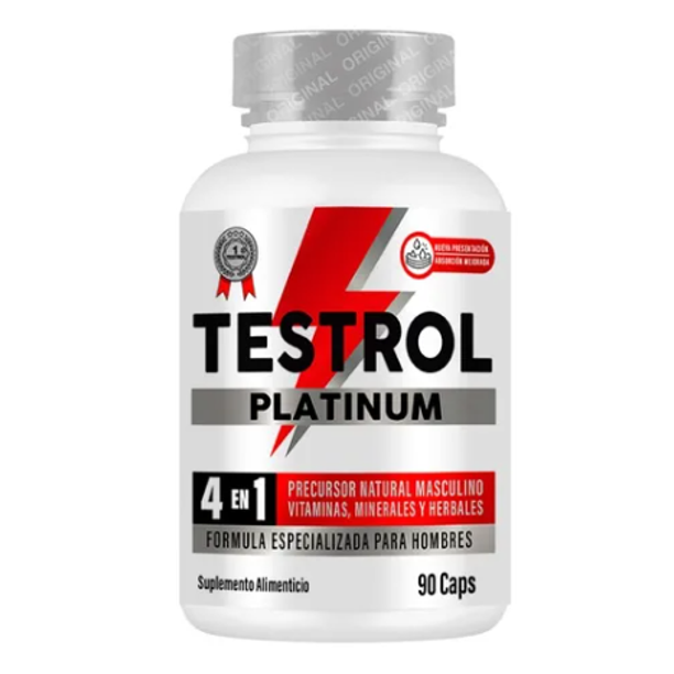 VITAMINAS TESTROL PLATINUM 90 CAPSULAS TESTROL PLATINUM | Bodega ...