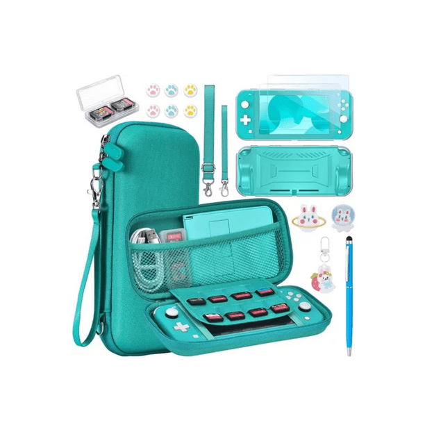 Kit De Accesorios Para Nintendo Switch Lite 15 En 1 (verde) | Bodega ...