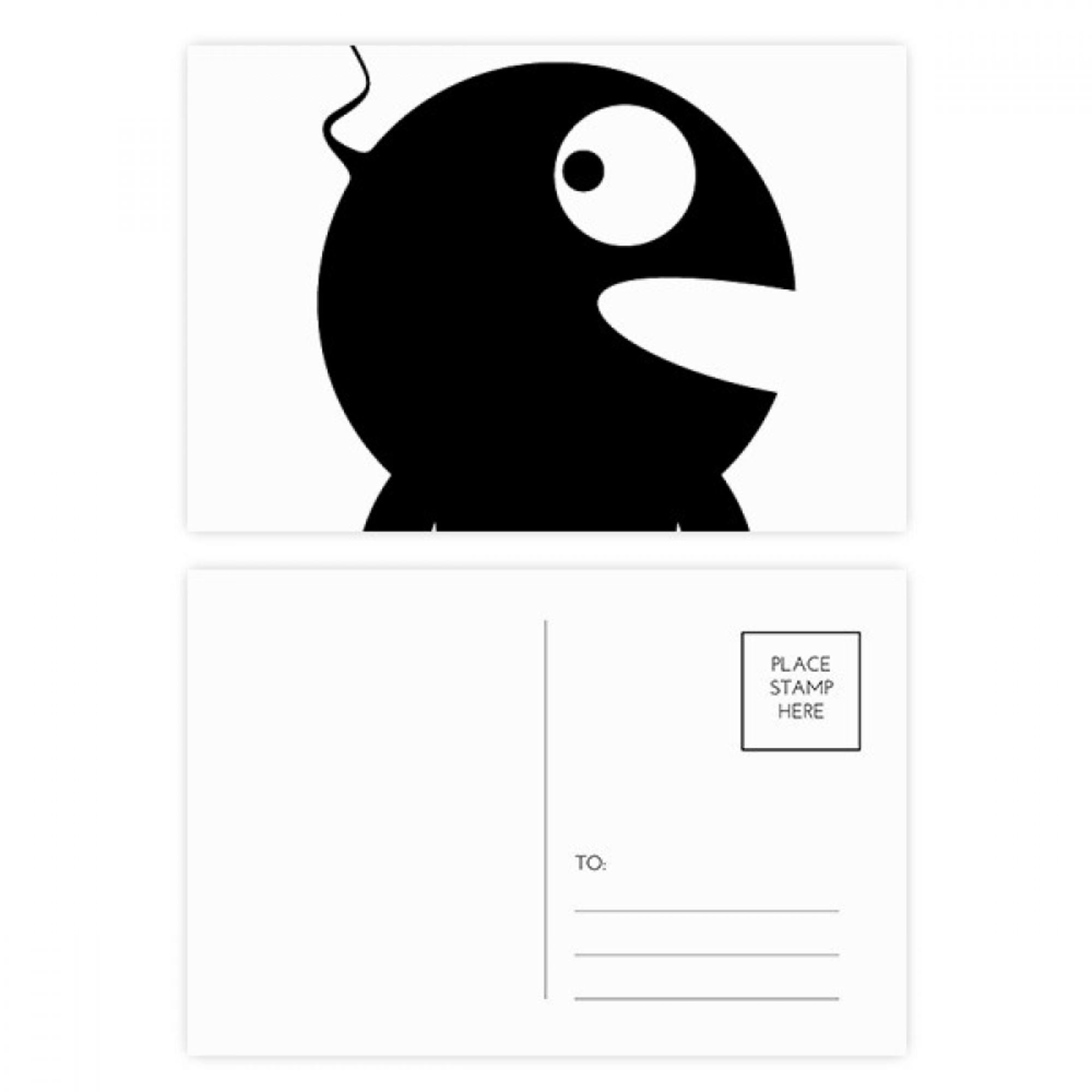 Universo Alien Monster Alien Set cumpleaños gracias tarjeta postal ...