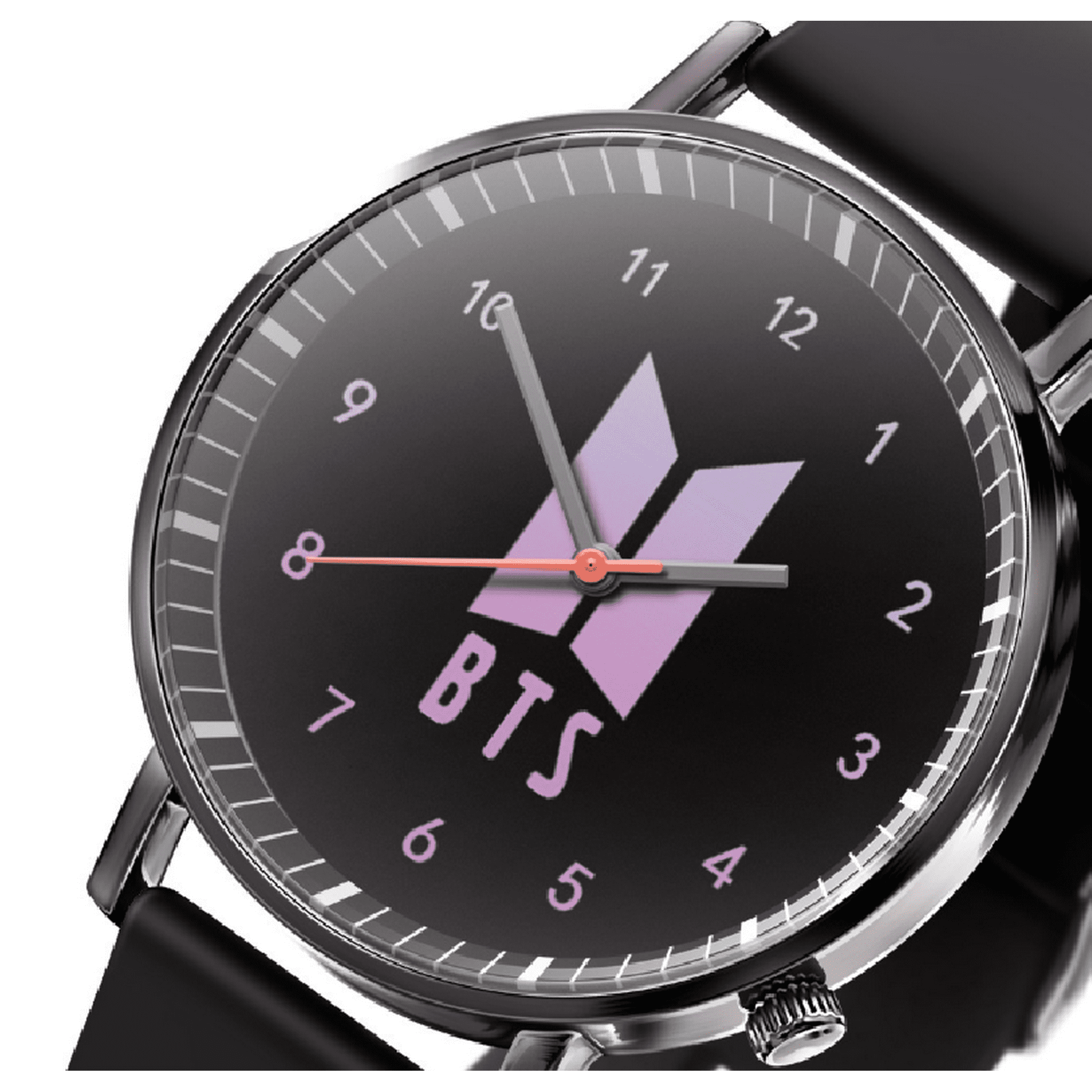 Reloj Analógico De Cuarzo Logo BTS Color Negro BTS LOGO BTS | Walmart ...