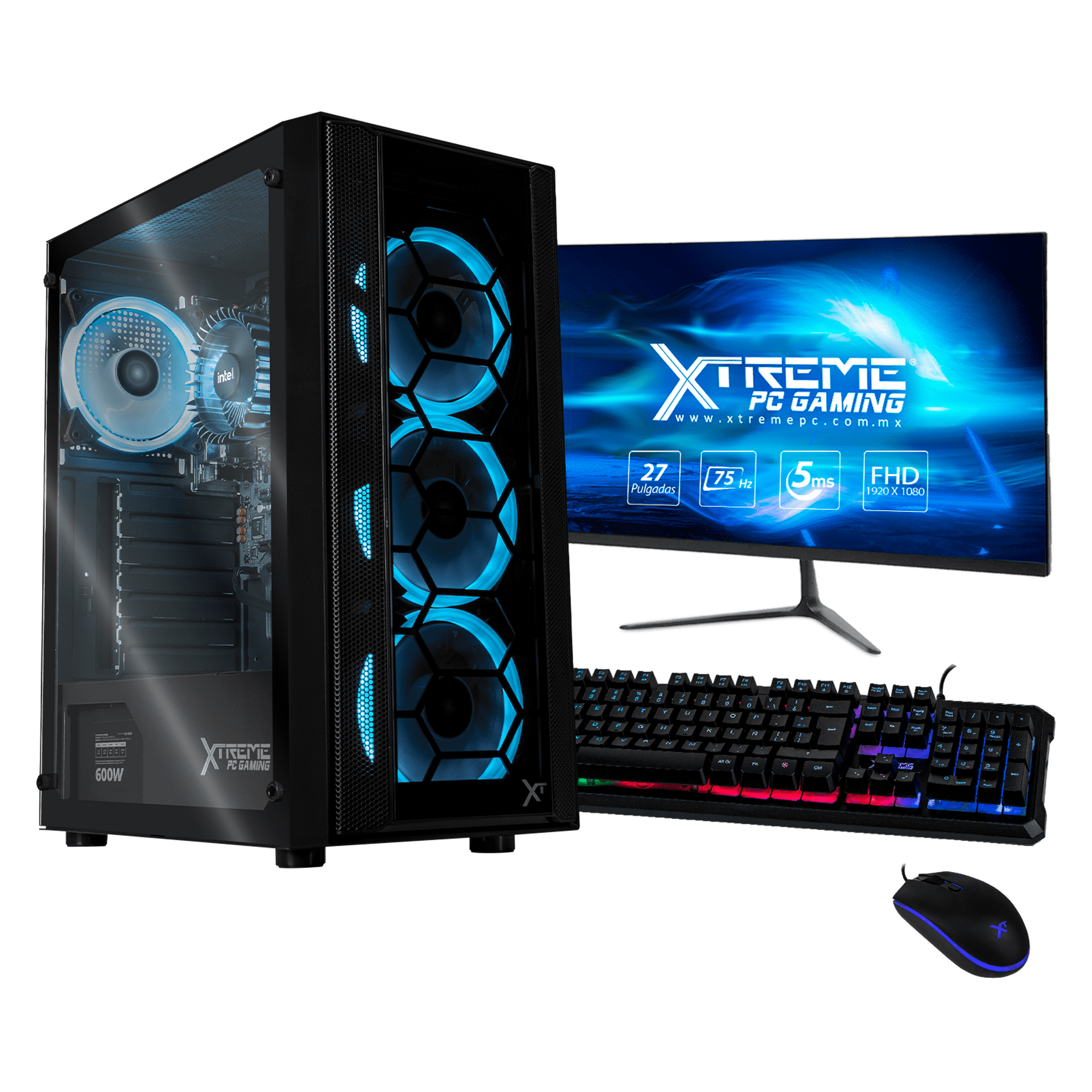 Xtreme PC Gaming Computadora Intel Core I9 12900 32GB SSD 1TB 4TB Monitor 27 WIFI Black | Bodega ...