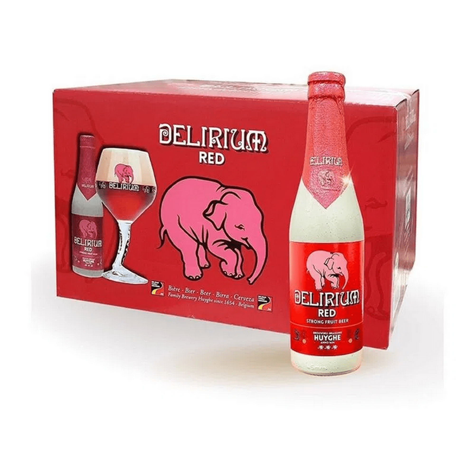Delirium Red Caja 24 Pack 330Ml Delirium Minerva Belgian Fruit Beer ...