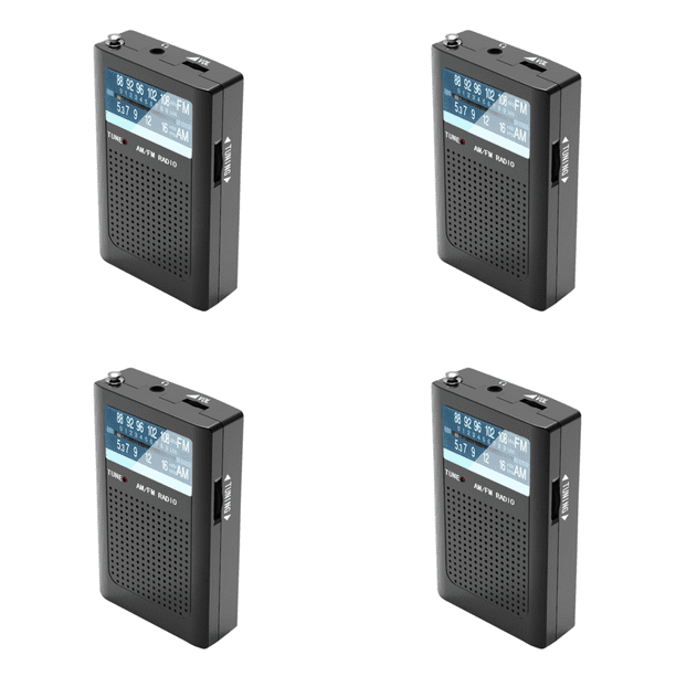Receptor de radio de bolsillo FM portátil con antena FMAM Pointer Radio ...