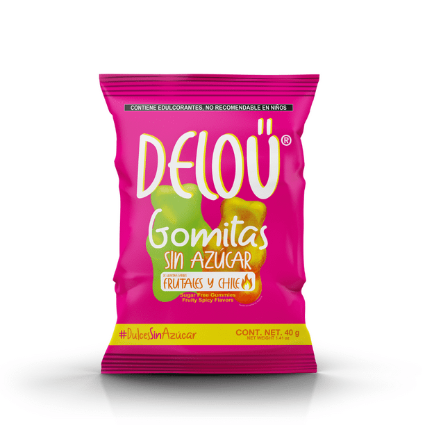 Gomitas sin azúcar (keto) sabor Frutales con chile 10 pzas Deloü Gomitas sin azúcar | Walmart en ...