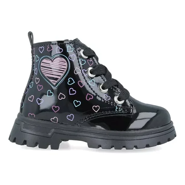 Botas Niña Zapatos Charol Botines Negro Bodega Aurrera En Línea