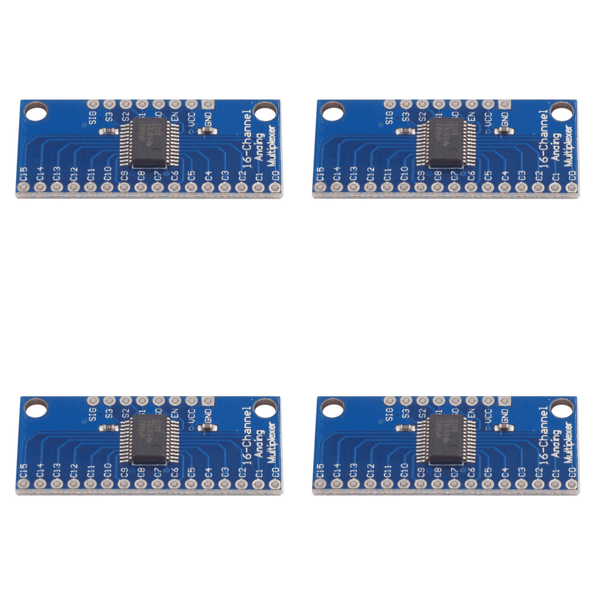 Likrtyny CD74HC4067 Tablero Multiplexor Digital Analógico 16 Canales ...