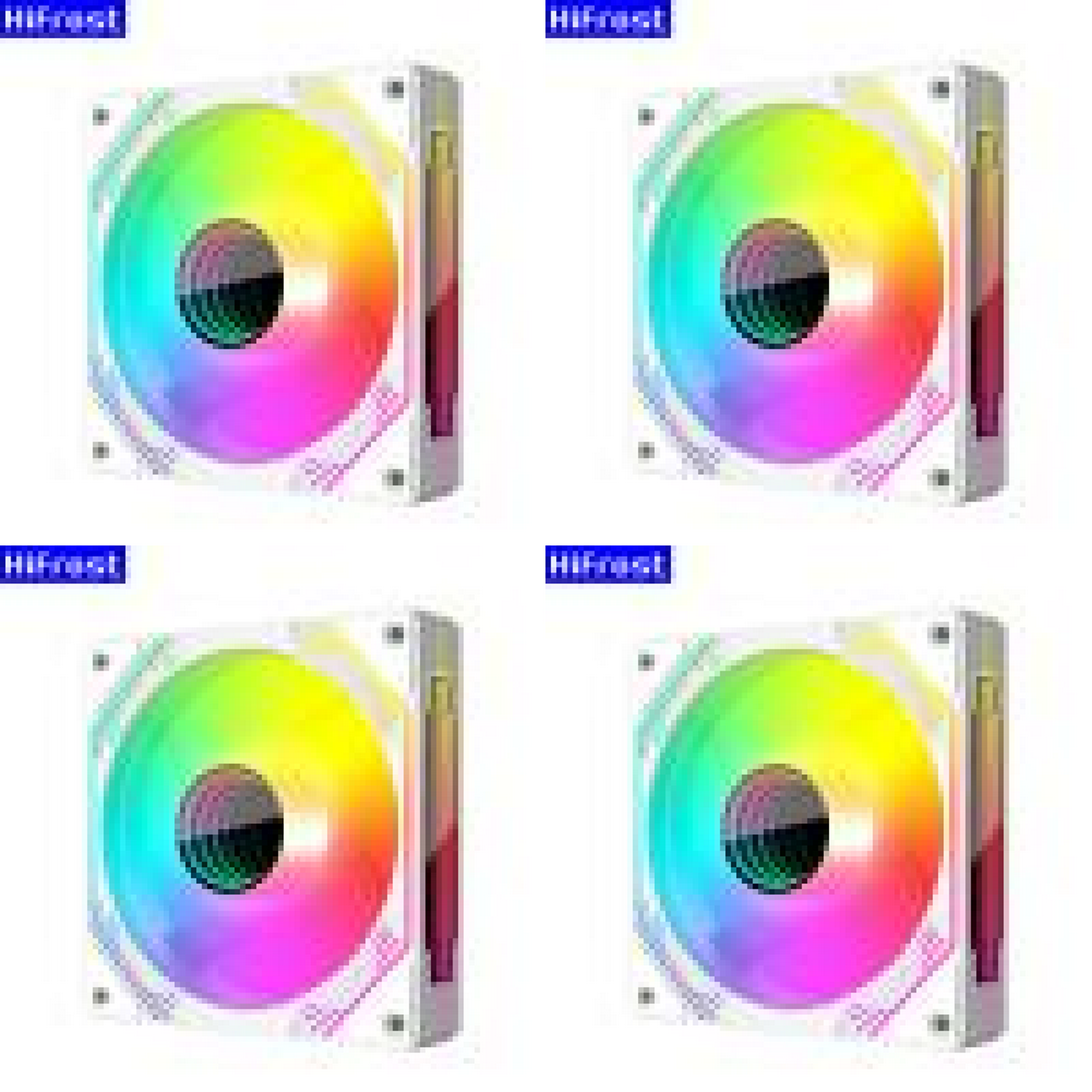 DQrwqpou Ventilador Con Caja 120 Mm Refrigerador 5 V 3 Pines ARGB 12 V ...