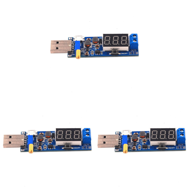 Módulo estabilizador voltaje fuente alimentación impulso USB DC-DC 5V a ...