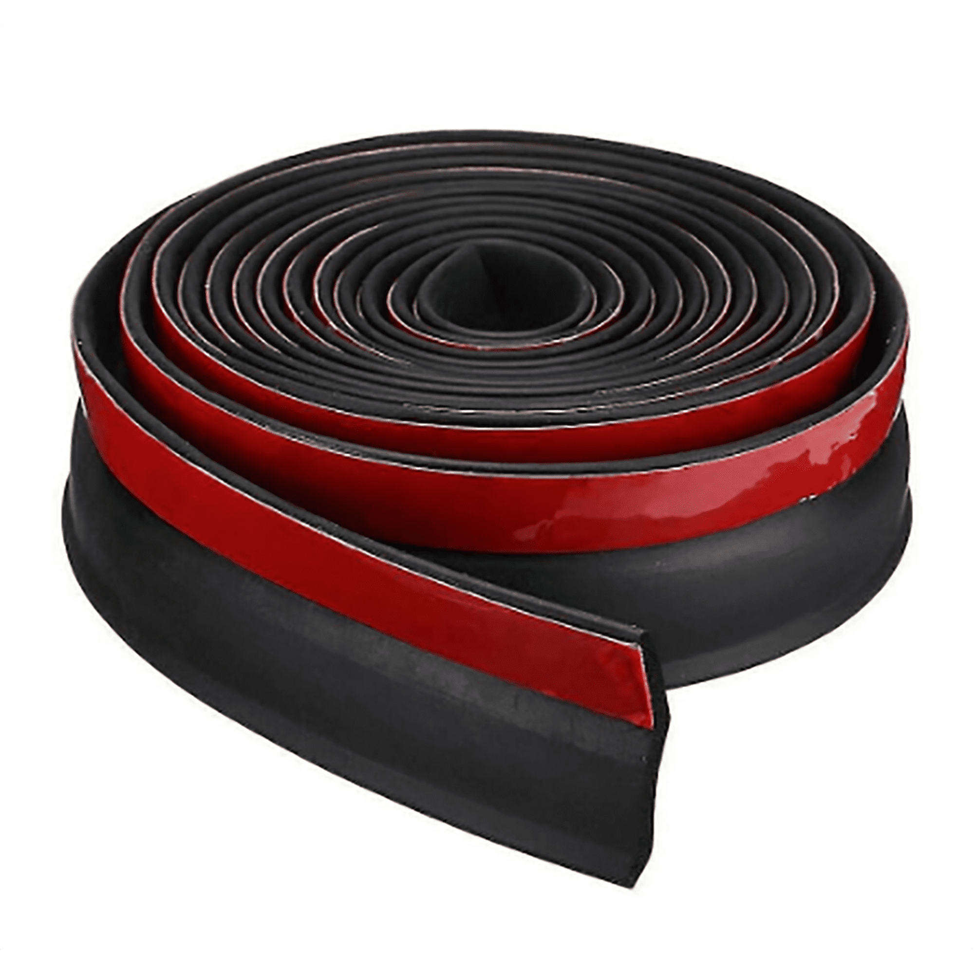 Burlete de goma de 65 mm x 2,5 m, burlete para puerta de garaje TUNC ...