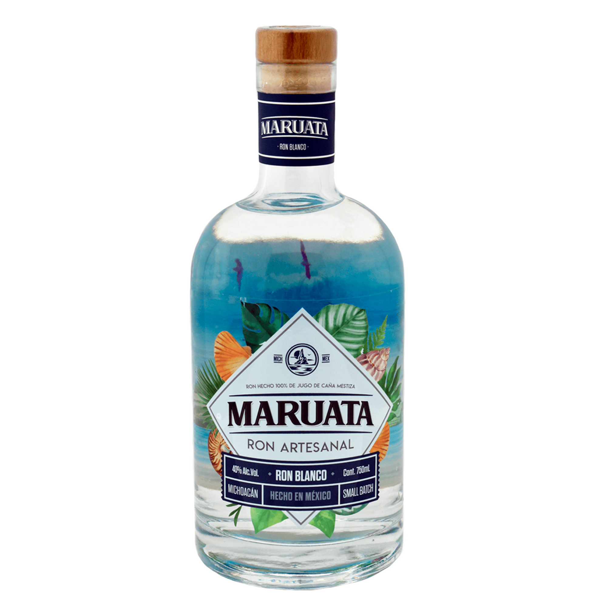 MARUATA | Ron Blanco - 750ml | Ron Artesanal 100% Jugo de Caña Mestiza ...