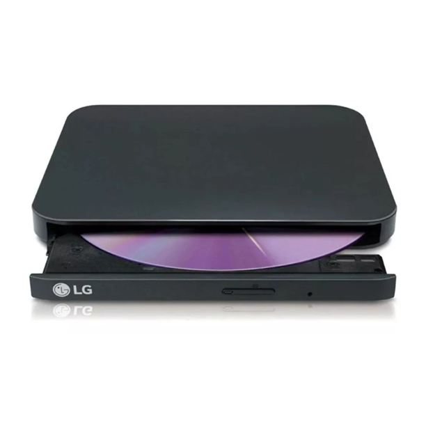 Grabador Externo LG GP50NB40 USB 2.0/3.0 Graba Regraba y Lee DVD/CD LG ...