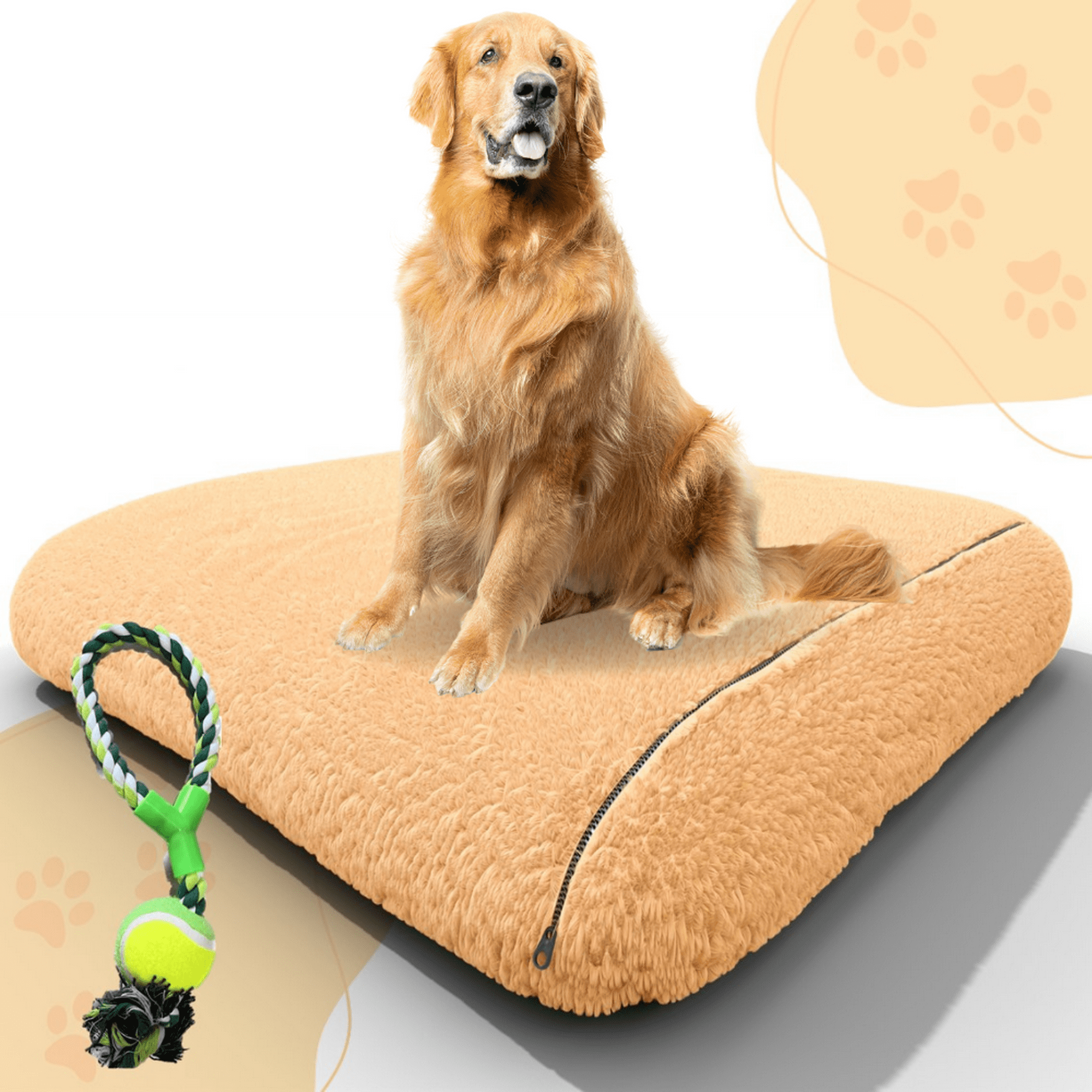 Cama Para Perro Estilo Colchón Ortopédico Alfa Anti-Estrés 100cm x ...