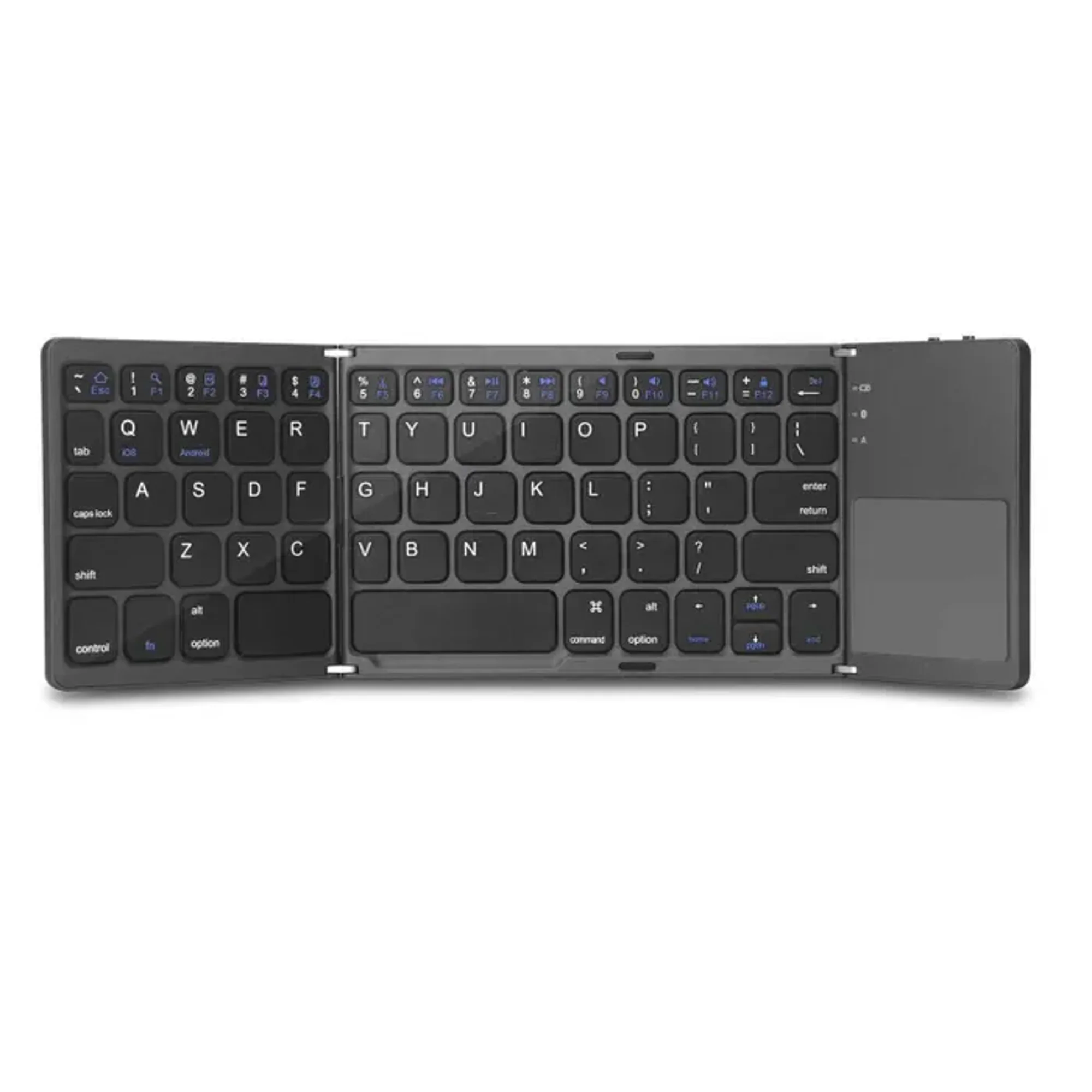 Teclado Bluetooth Plegable Con Panel Táctil Teclado Inalámbrico