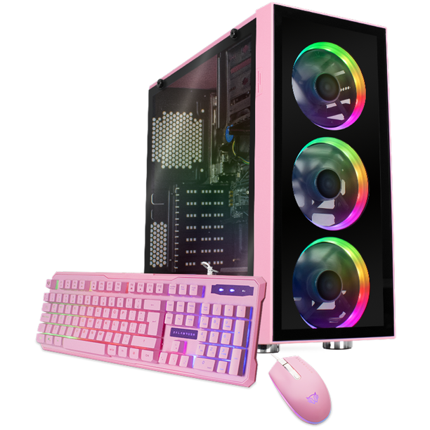 Xtreme PC Gamer Intel Core I5 10400 8GB SSD 240GB WIFI RGB Pink Xtreme ...