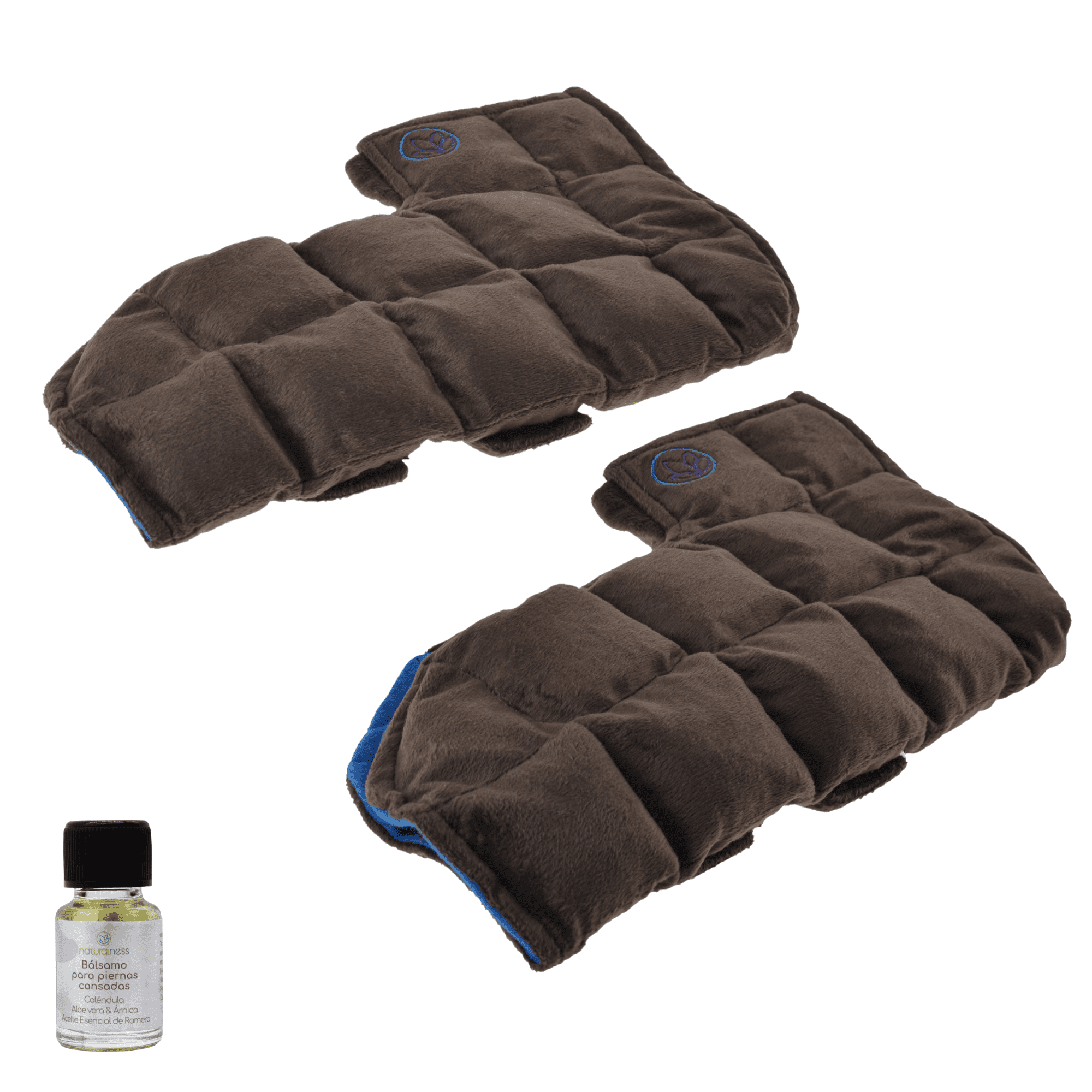 Paquete. Par de compresas térmicas. Para Pie y Tobillo. Elaborada con ...