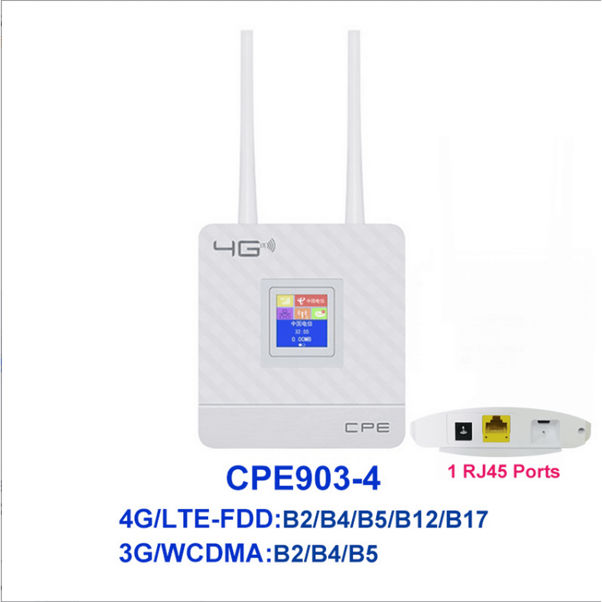 Router 3G 4G LTE Wifi 150Mbps, router CPE inalámbrico desbloqueado con ...